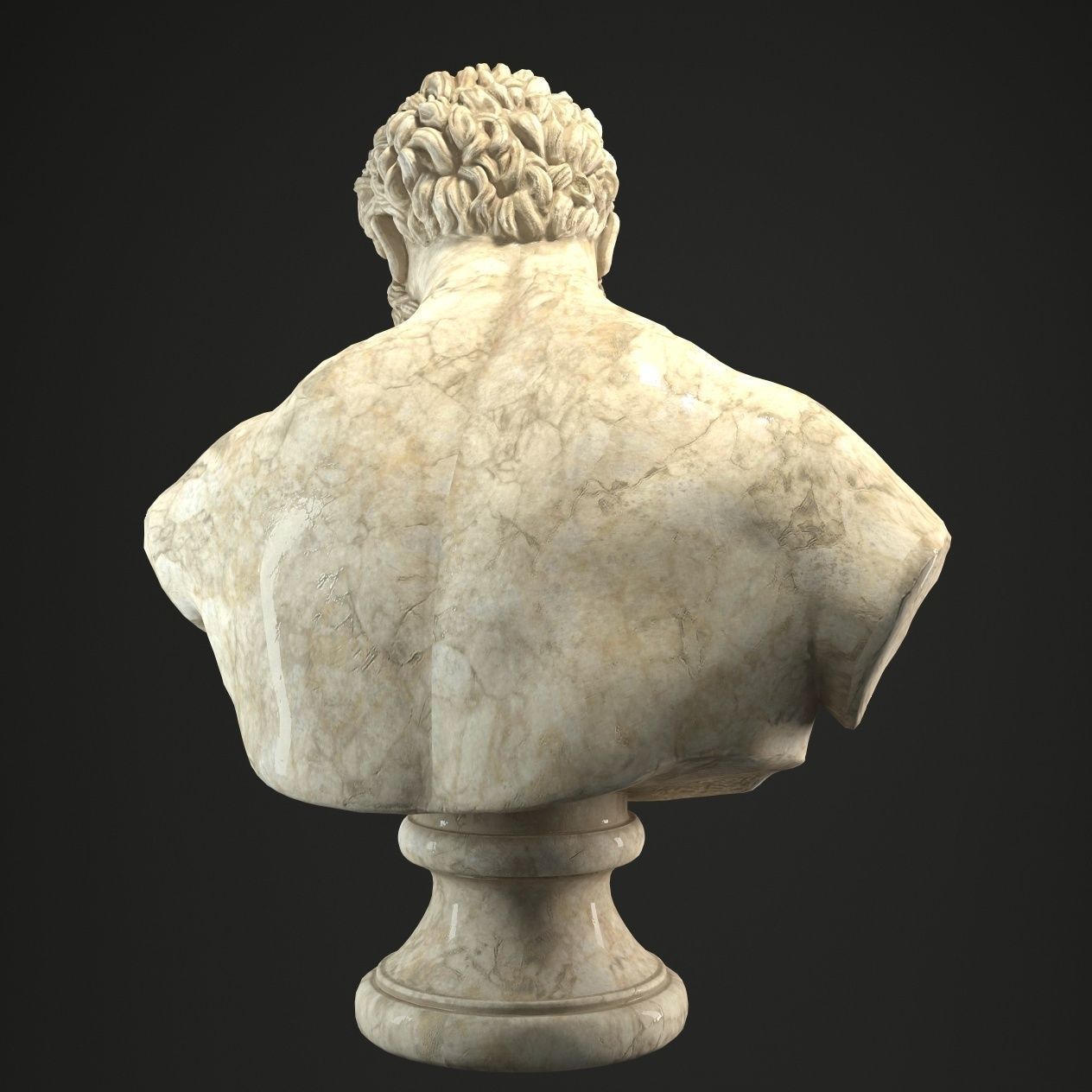 Hercules Bust 3D model | CGTrader
