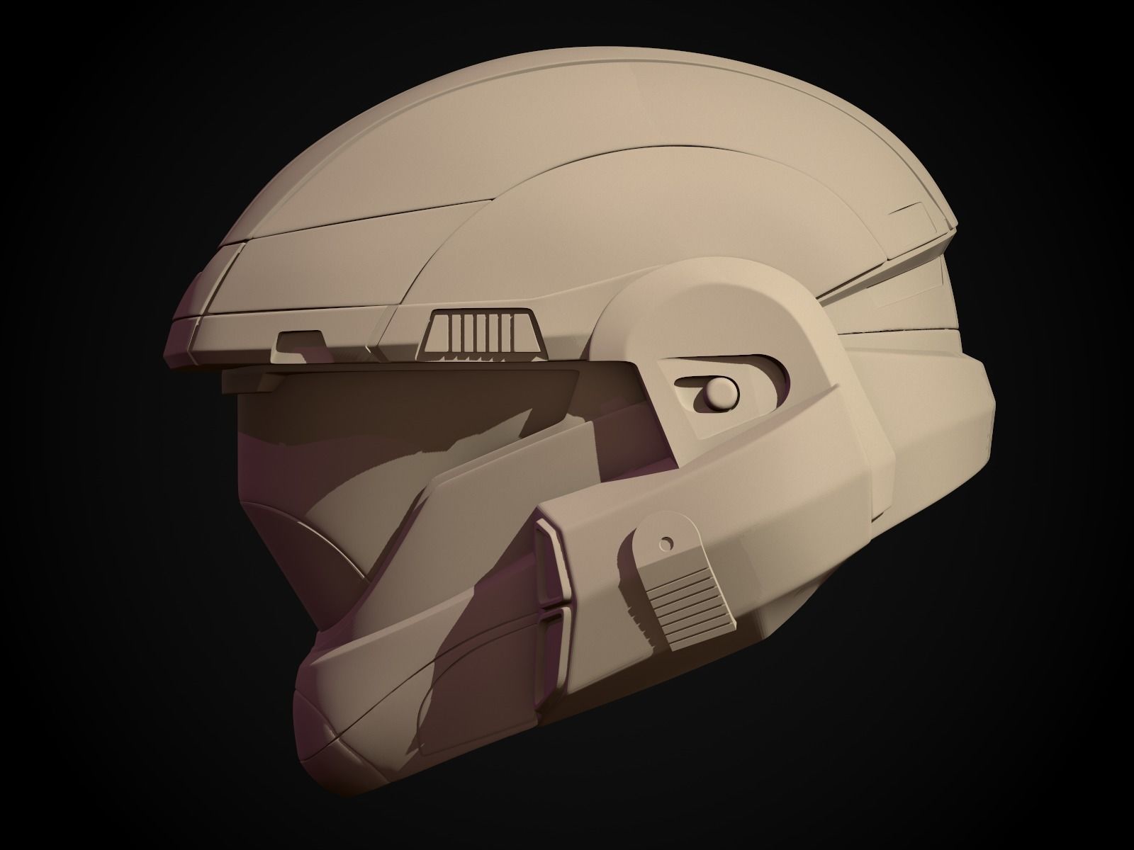Printable Halo ODST helmet 3D model 3D printable | CGTrader