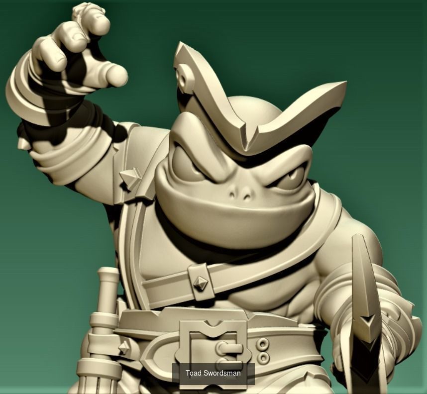 The frog team 3D Model Collection | CGTrader