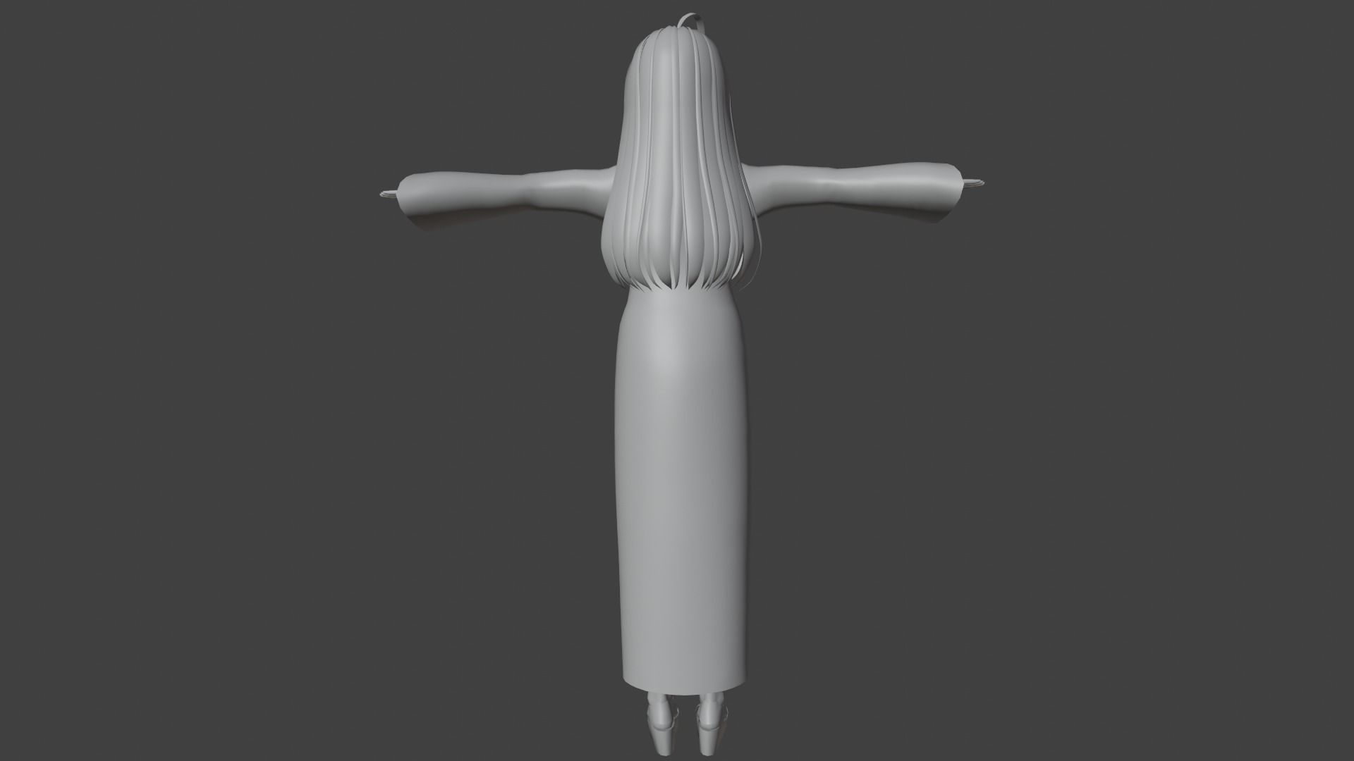 3D model cute anime girl character - Sora VR / AR / low-poly | CGTrader