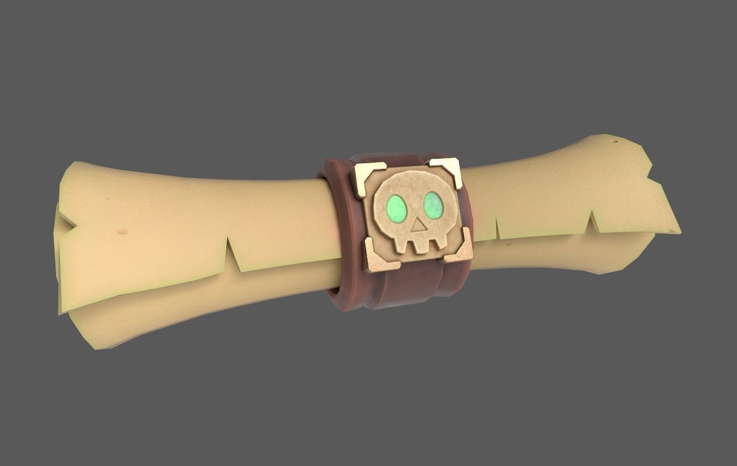 3D model Stylized Magic Scrolls With Four Texture Sets VR / AR / low ...