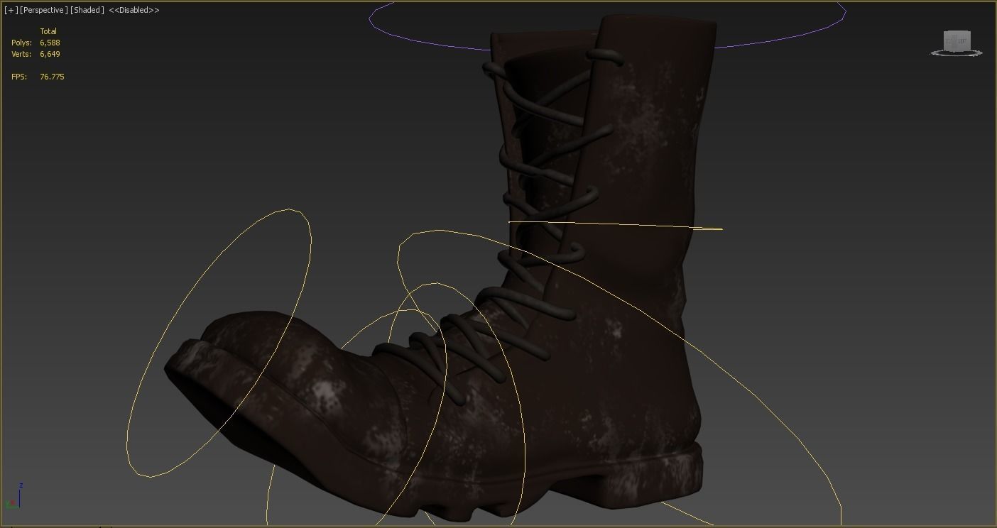 boot 3d rigged 3D model rigged | CGTrader
