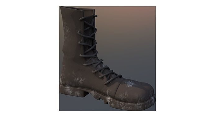 boot 3d rigged 3D model rigged | CGTrader