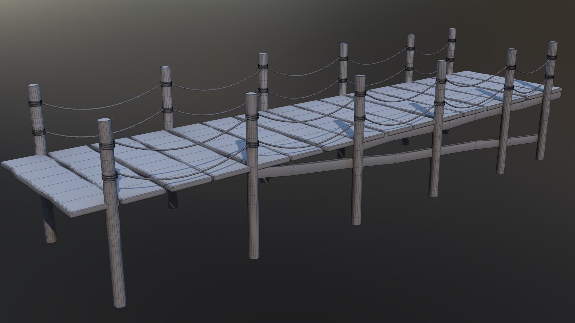 wharf 3d models 3D model | CGTrader