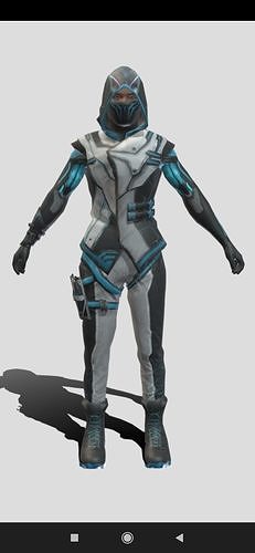 blue pheonix 3D model | CGTrader