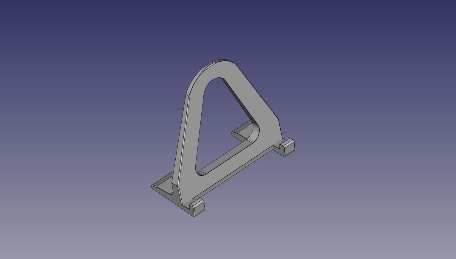 Photo frame stand 3D model 3D printable | CGTrader