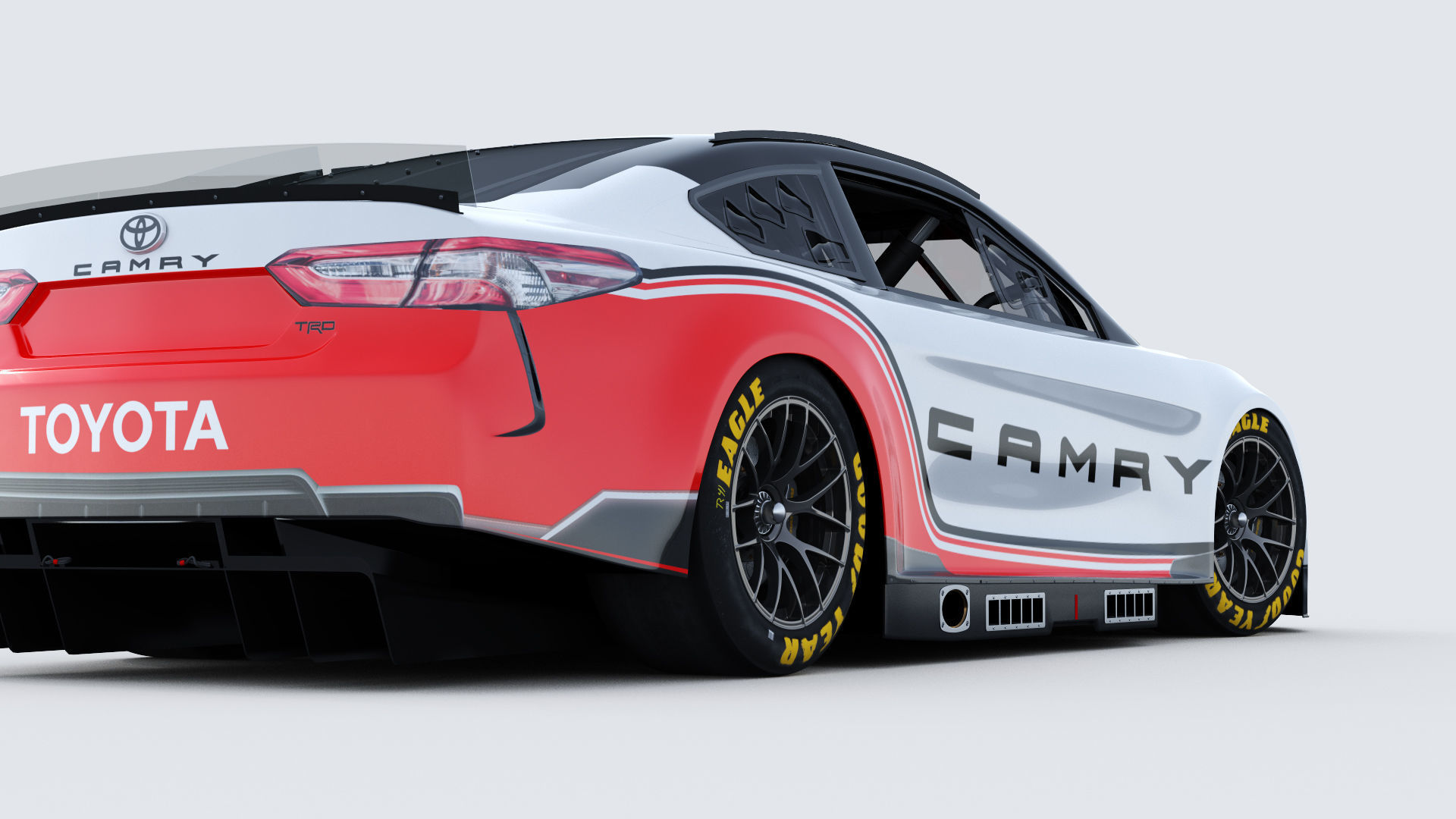 Toyota Camry Nascar Nextgen 2022 Template 3D model | CGTrader