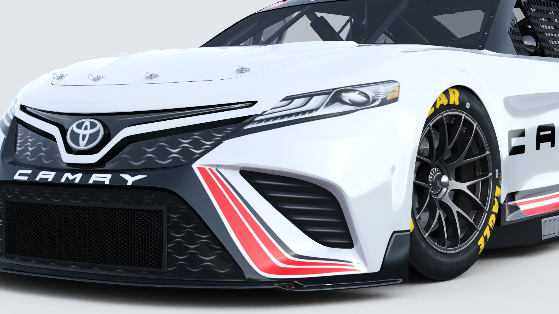 Toyota Camry Nascar Nextgen 2022 Template 3D model | CGTrader