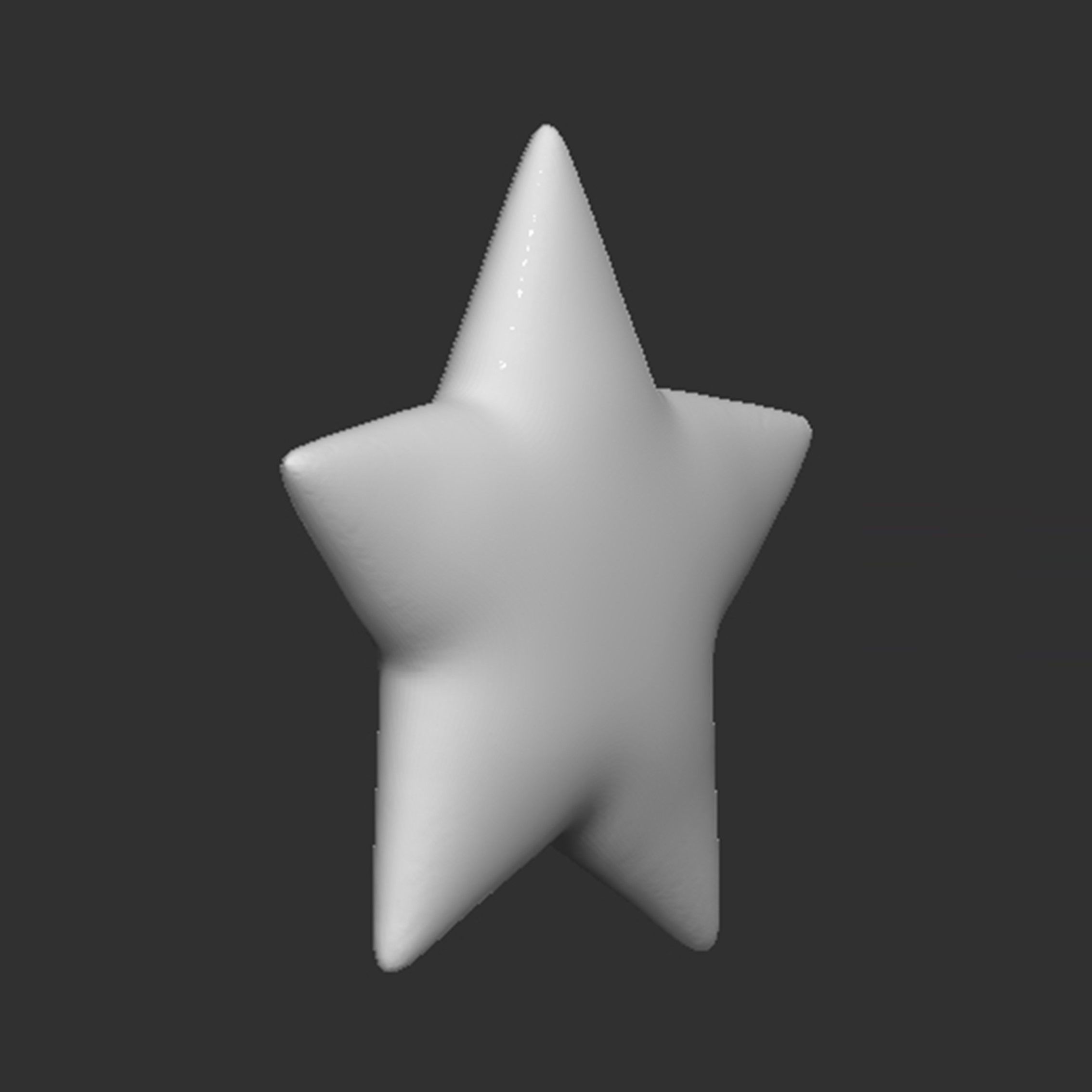 Mario Star 3D model 3D printable | CGTrader