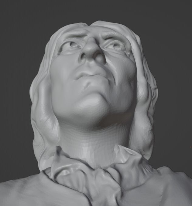 John Locke 3D model 3D printable | CGTrader