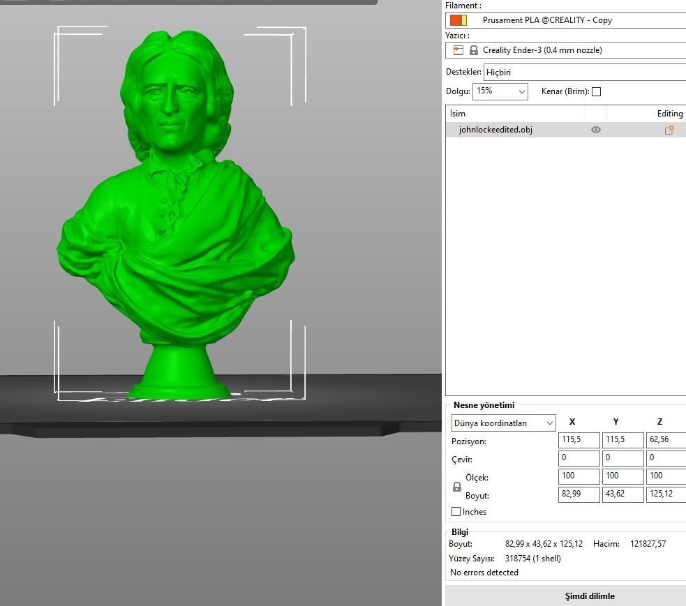 John Locke 3D model 3D printable | CGTrader