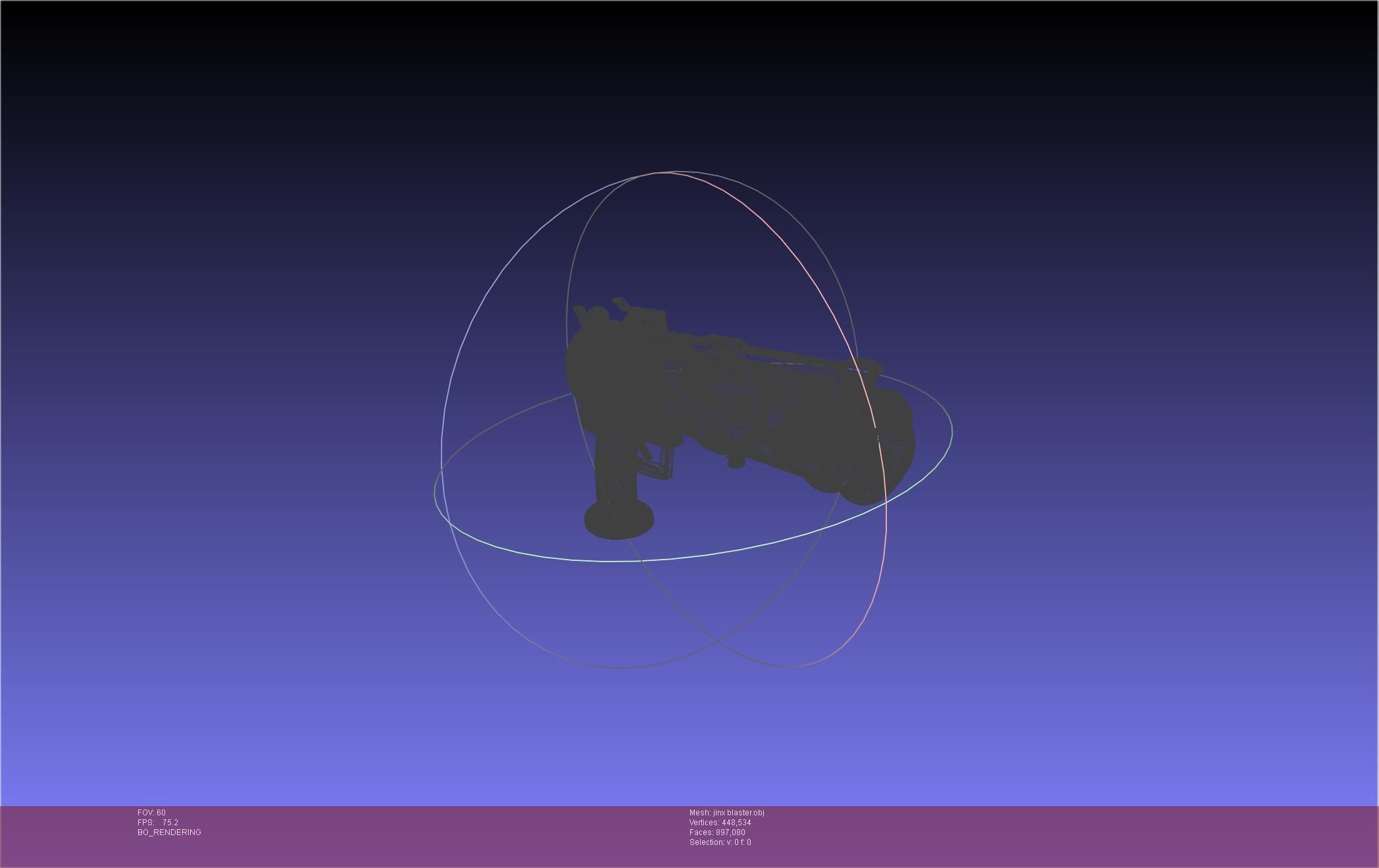 League Of Legends Arcane Jinx Blaster Basic Model 3D model | CGTrader