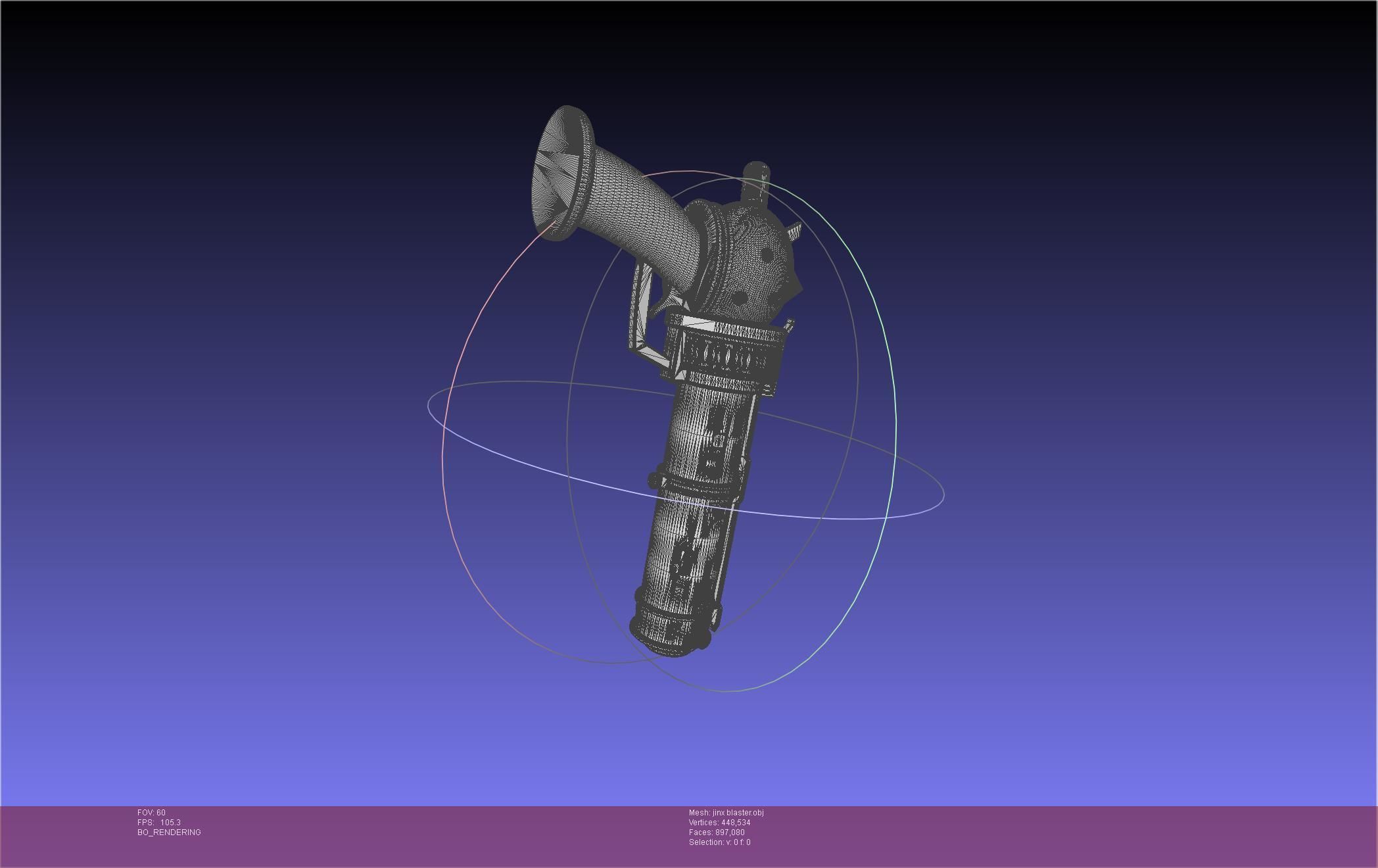 League Of Legends Arcane Jinx Blaster Basic Model 3D model | CGTrader