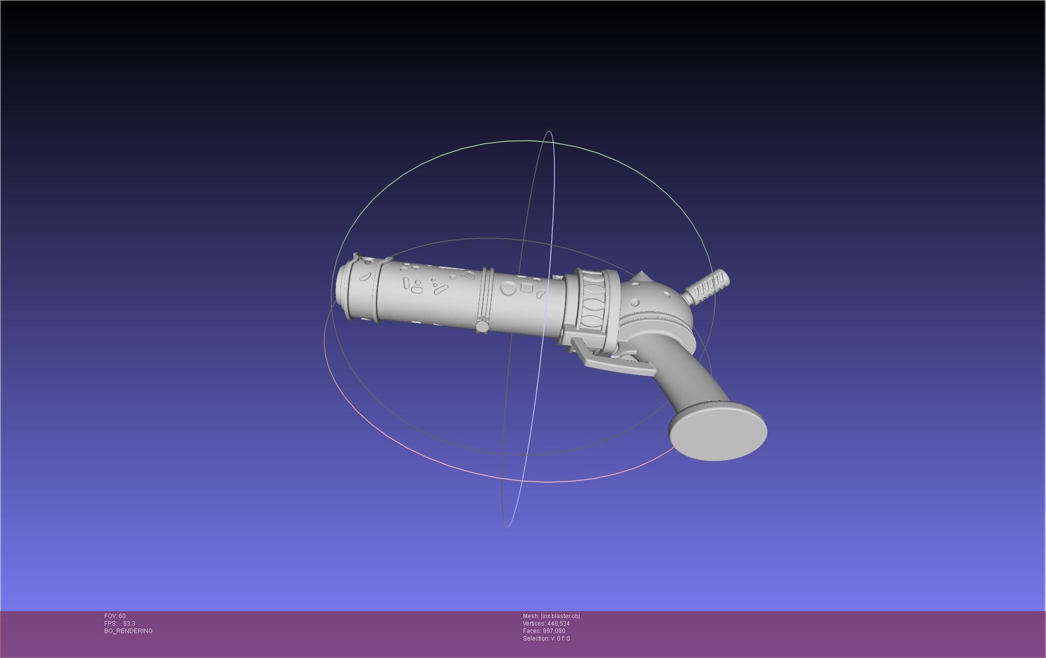 League Of Legends Arcane Jinx Blaster Basic Model 3D model | CGTrader