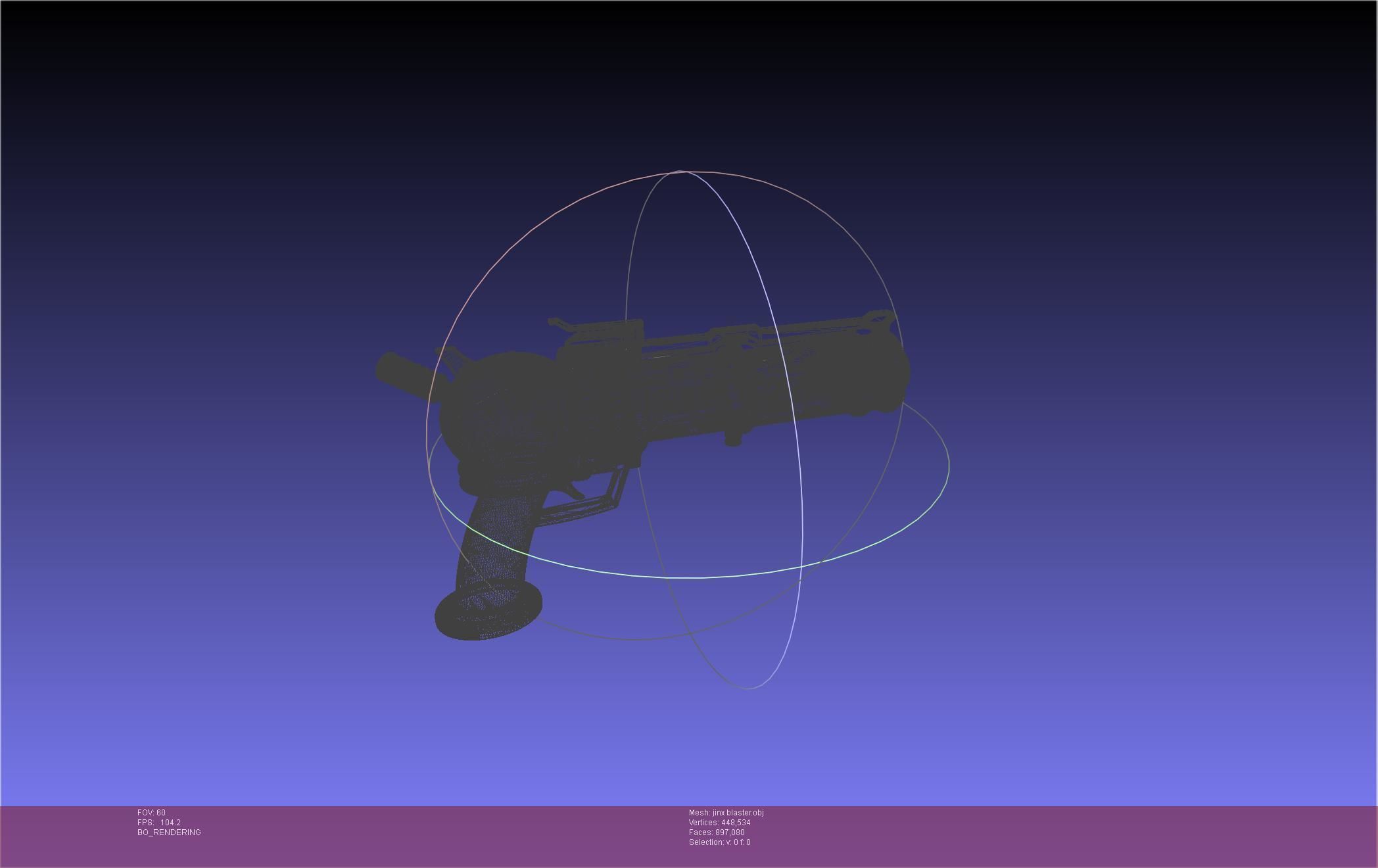 League Of Legends Arcane Jinx Blaster Basic Model 3D model | CGTrader