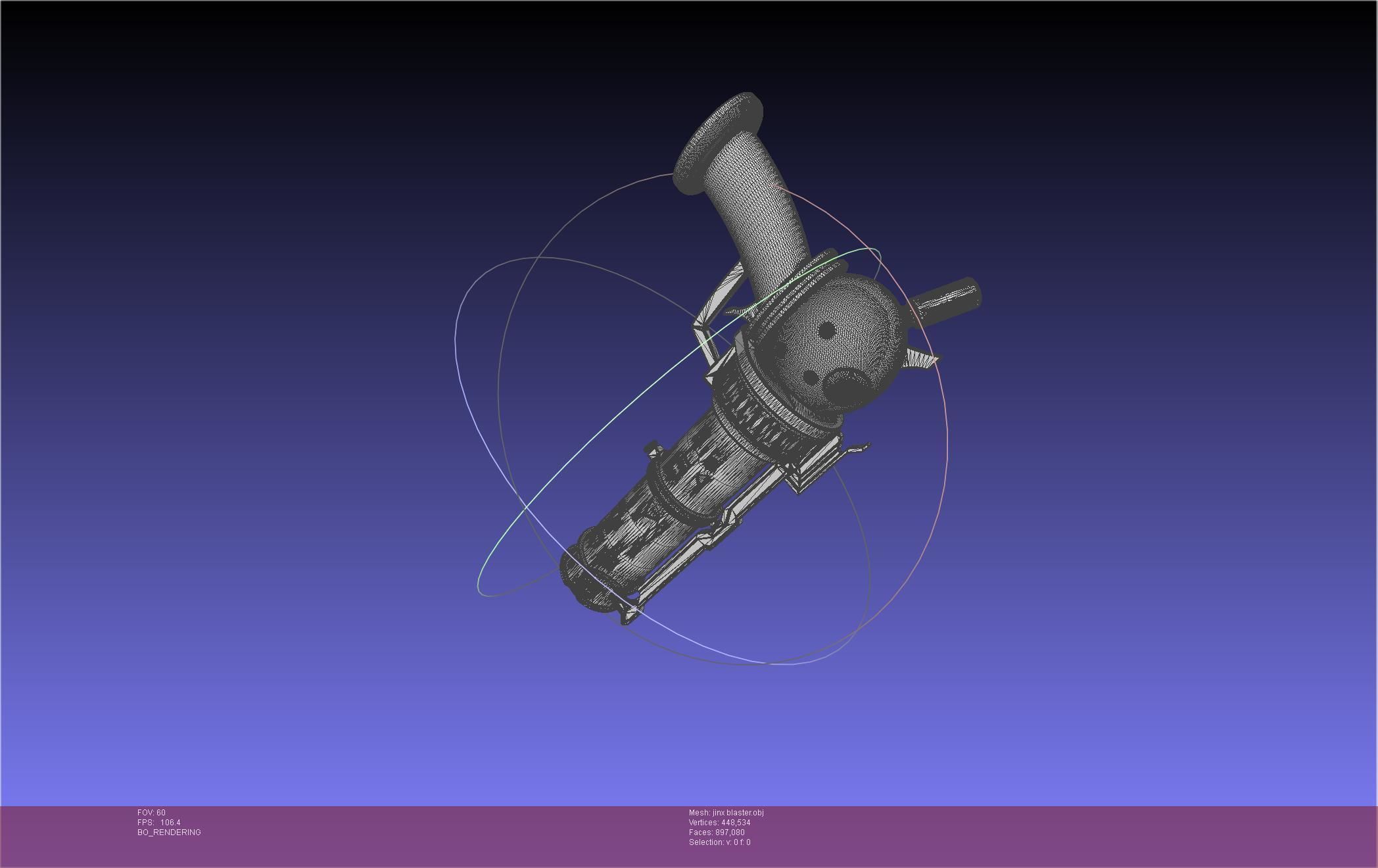 League Of Legends Arcane Jinx Blaster Basic Model 3D model | CGTrader