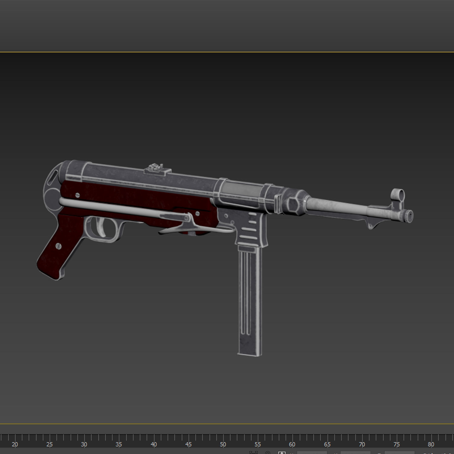 Schmeisser mp-40 3D model 3D model | CGTrader