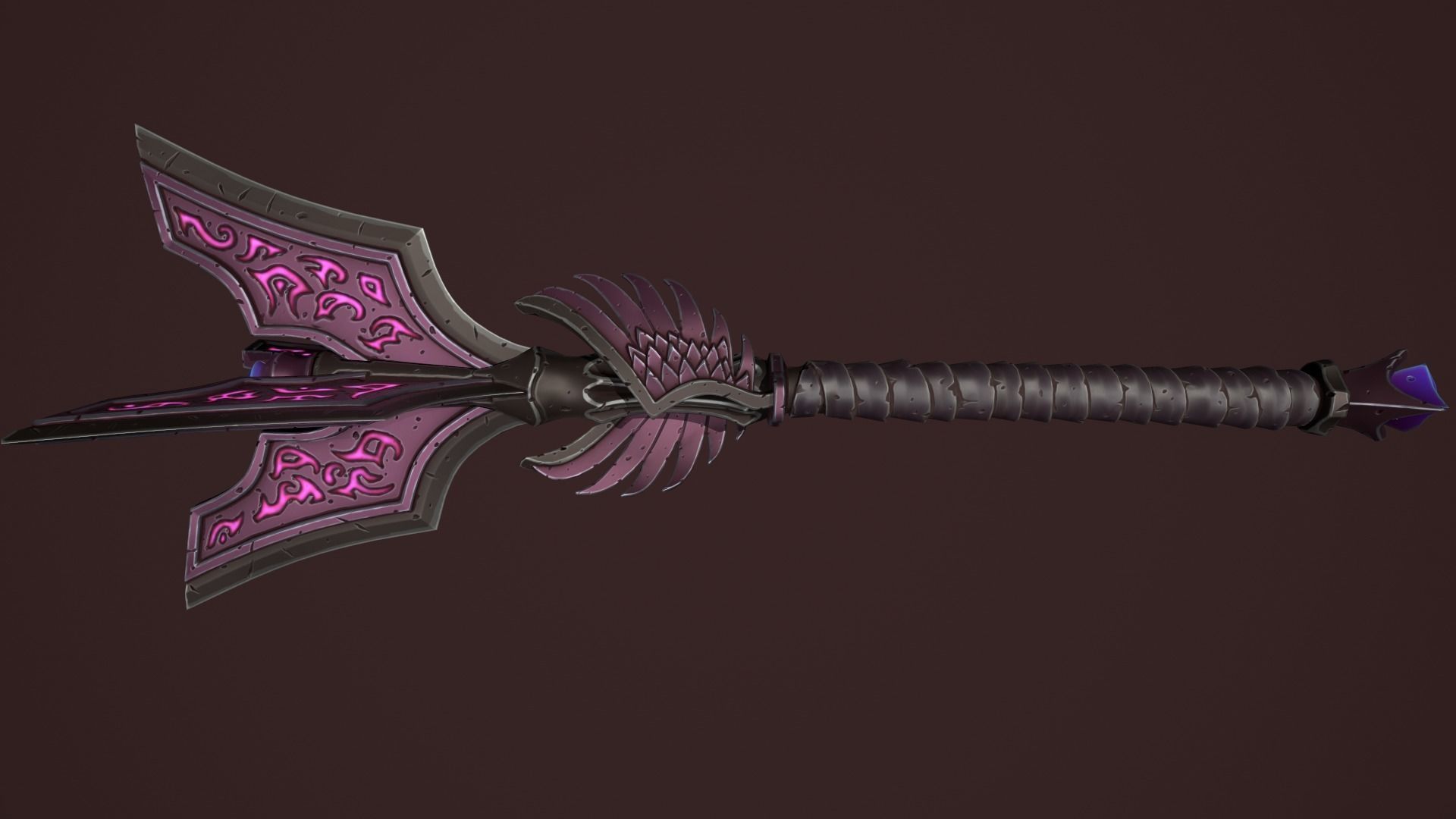 3D model Rune mace VR / AR / low-poly | CGTrader