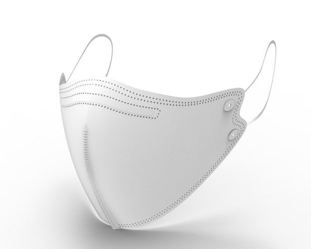 3D model Face Mask 3D VR / AR / low-poly | CGTrader