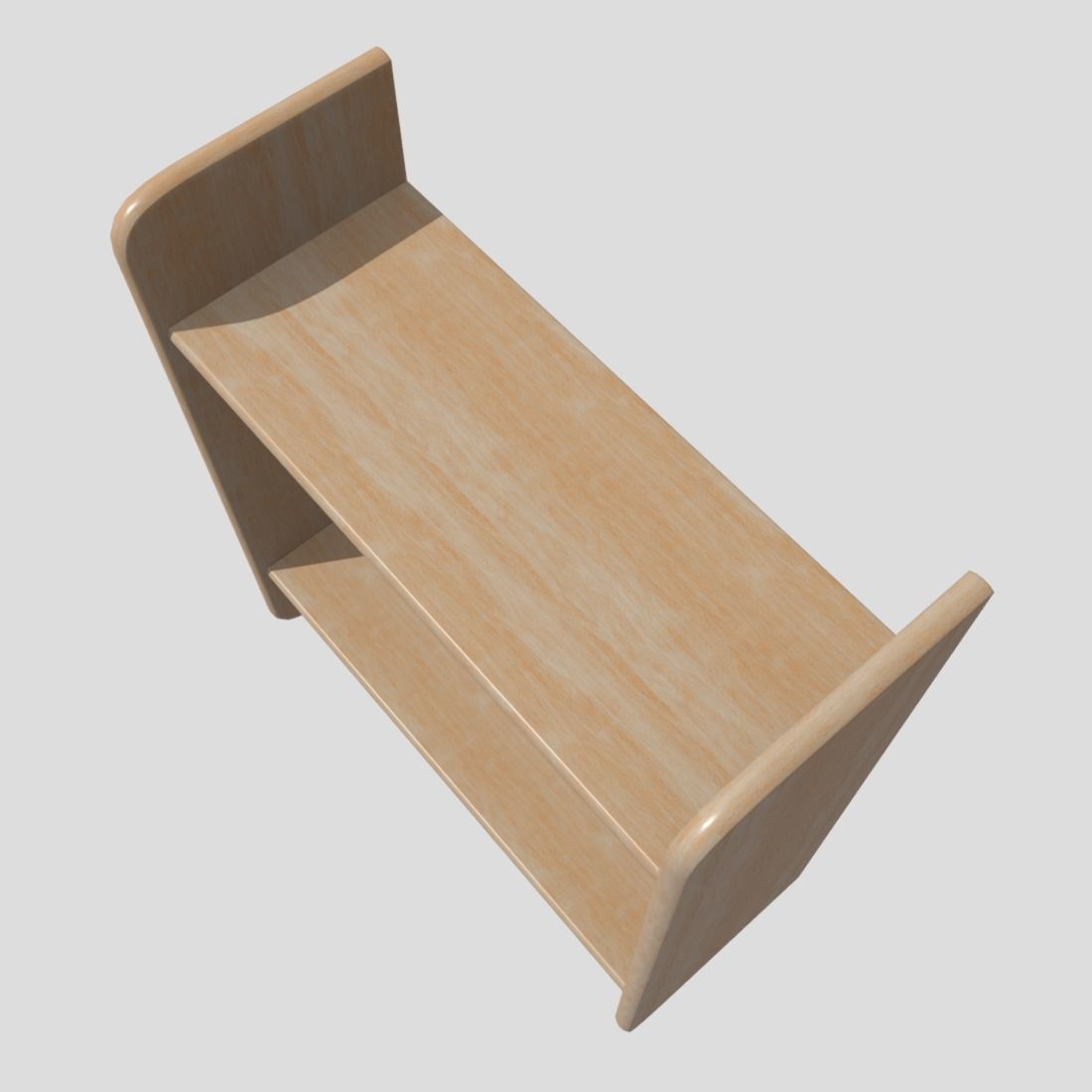 CC0 - Wall Shelf 4 free VR / AR / low-poly 3D model | CGTrader