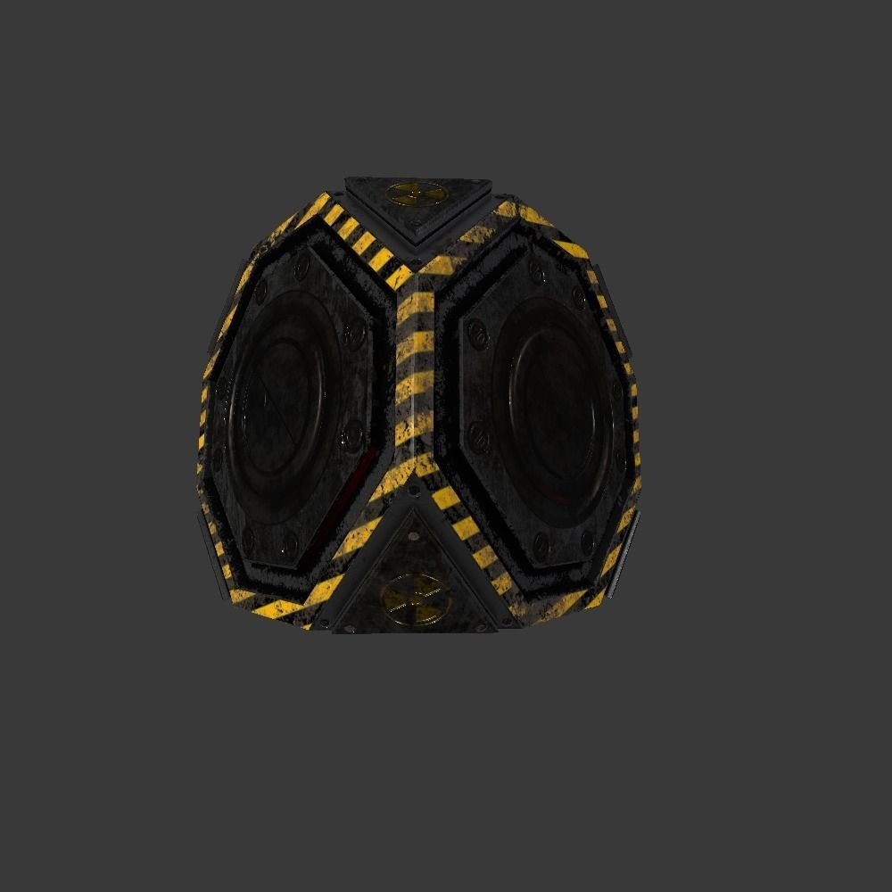 Radioactive capsule 3D model | CGTrader