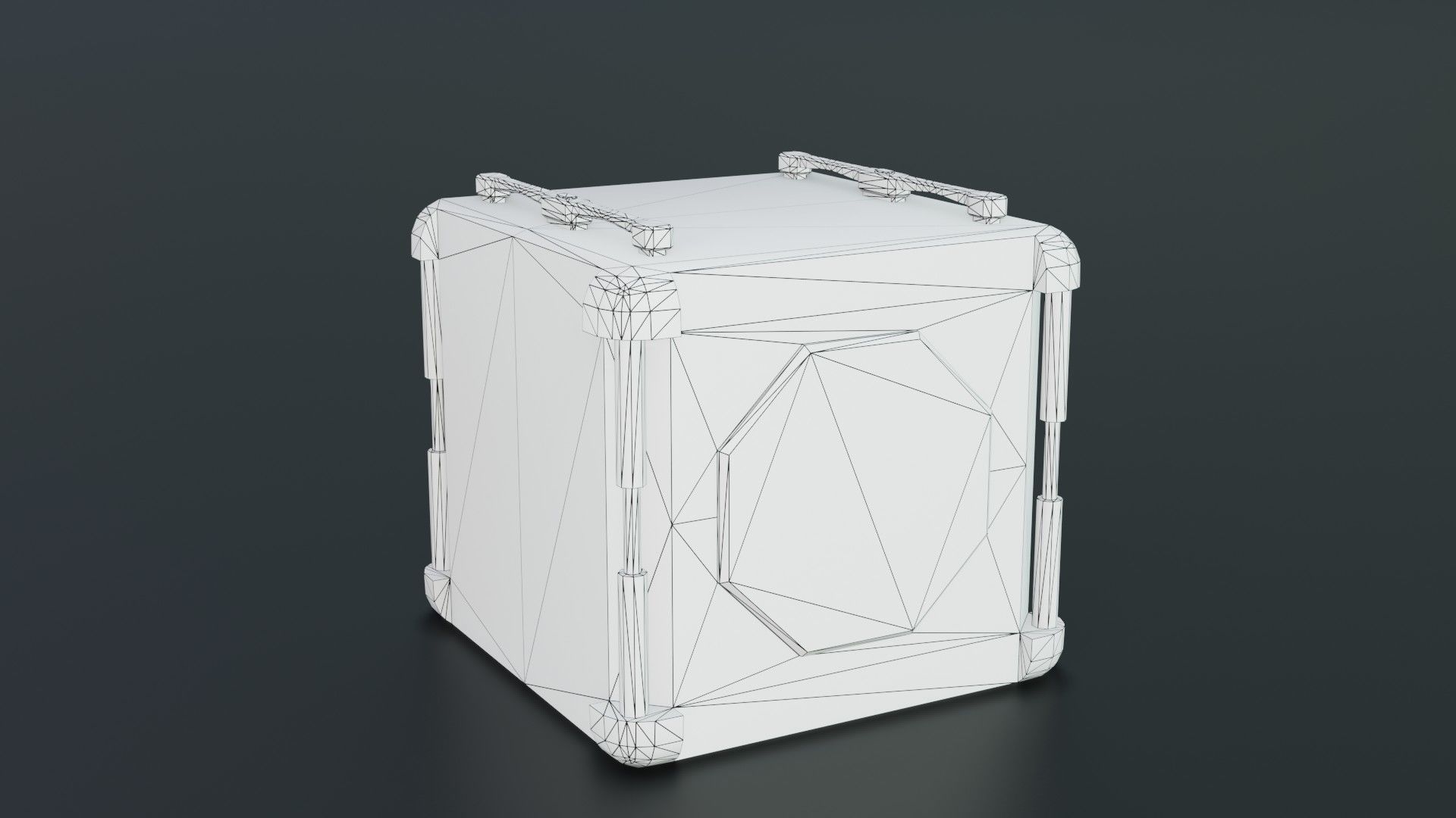 3D model Sci-fi Crates VR / AR / low-poly | CGTrader
