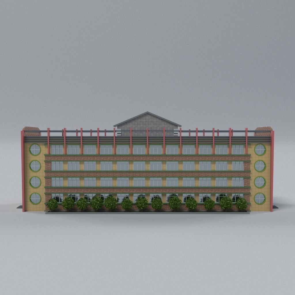 School Models 3D model | CGTrader