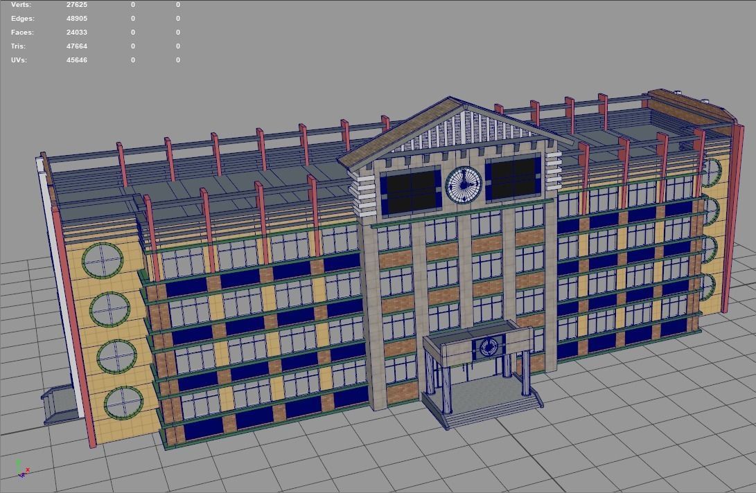 School Models 3D model | CGTrader
