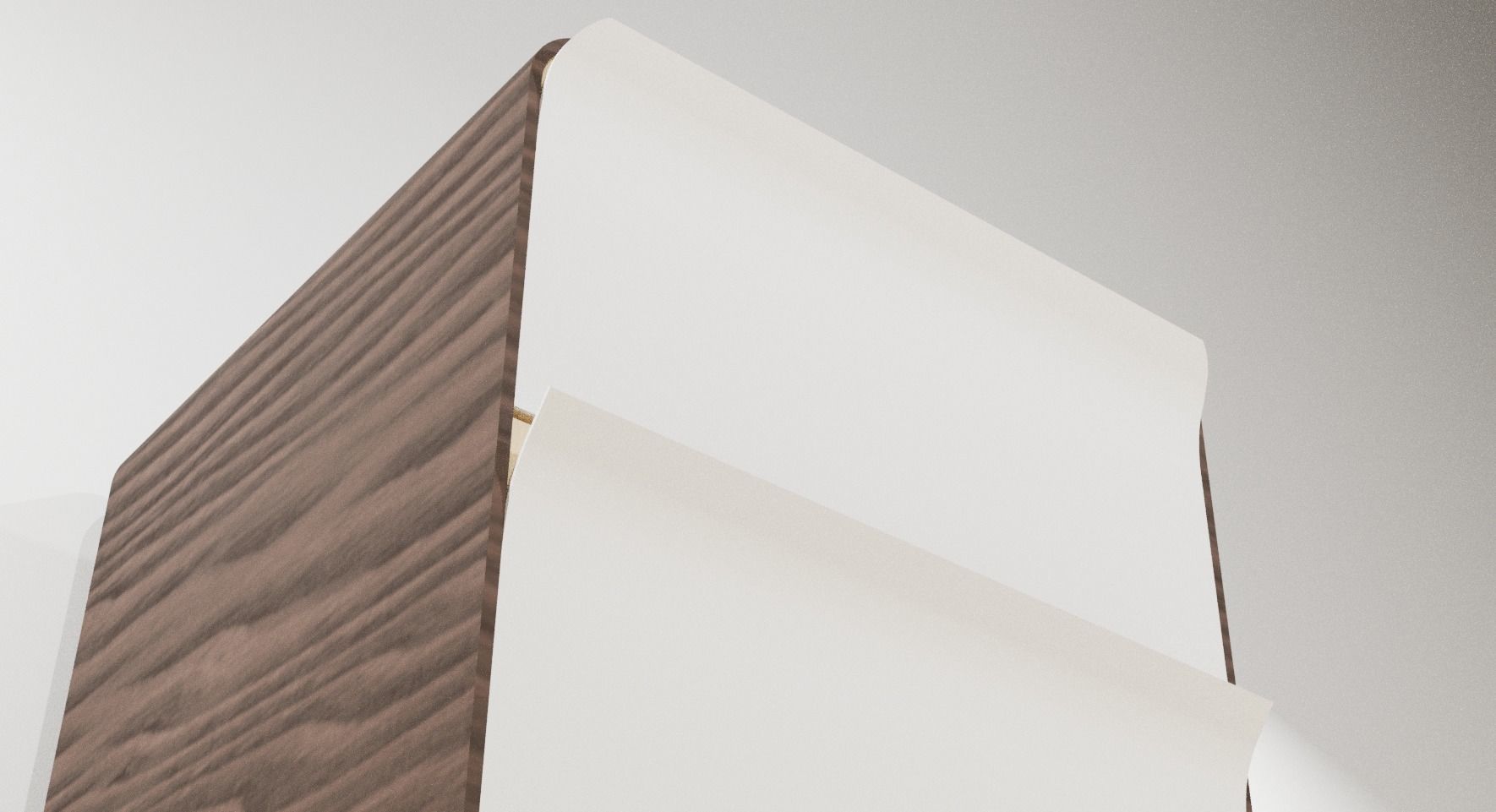 Modern futuristic chest of drawers 3D model | CGTrader