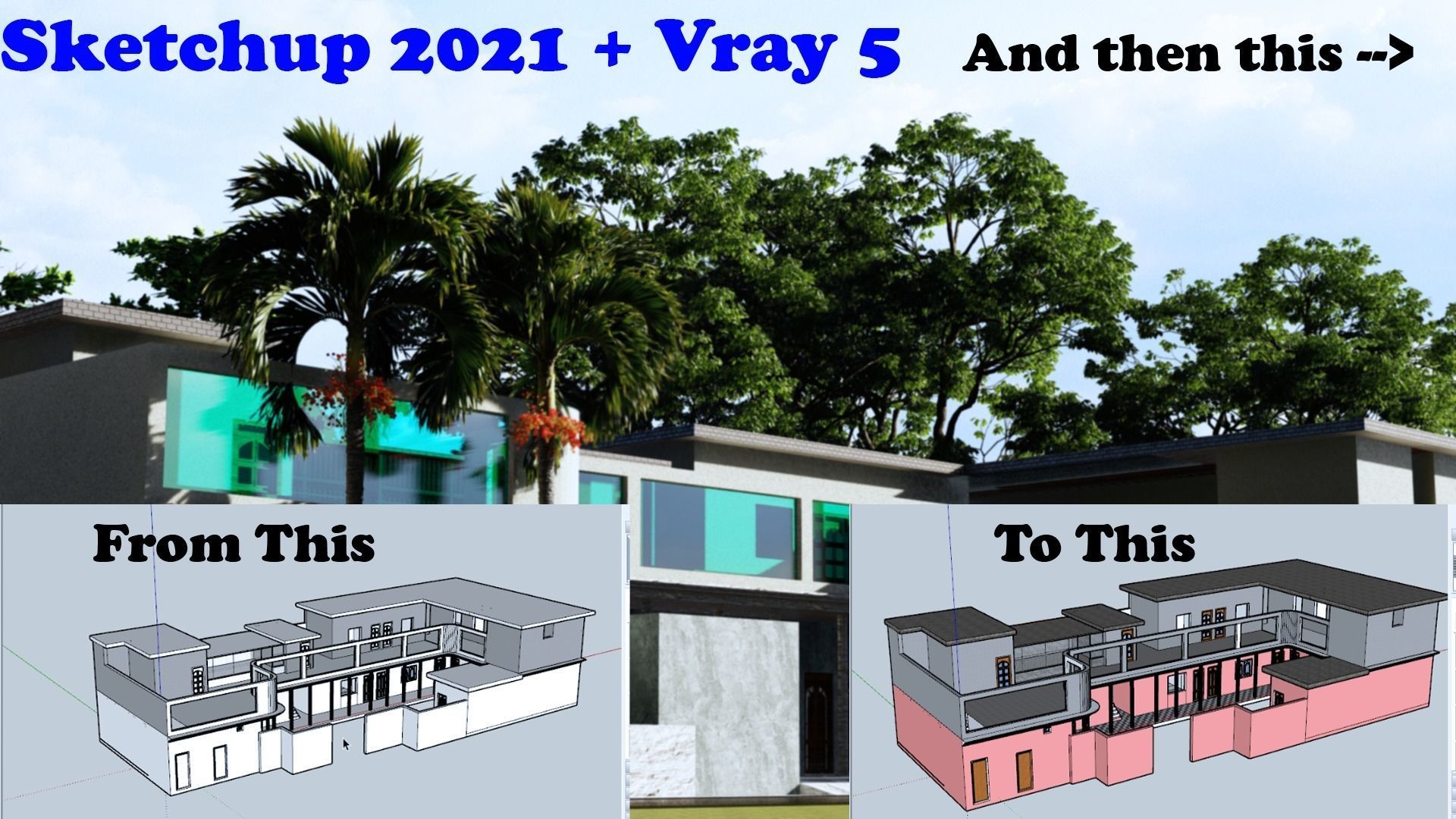 Modern House Design 3D model 3D printable | CGTrader