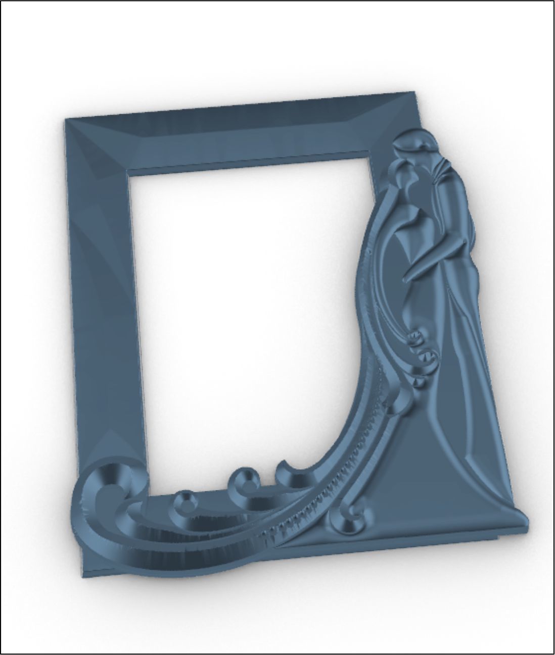 Framework decor 3D model | CGTrader