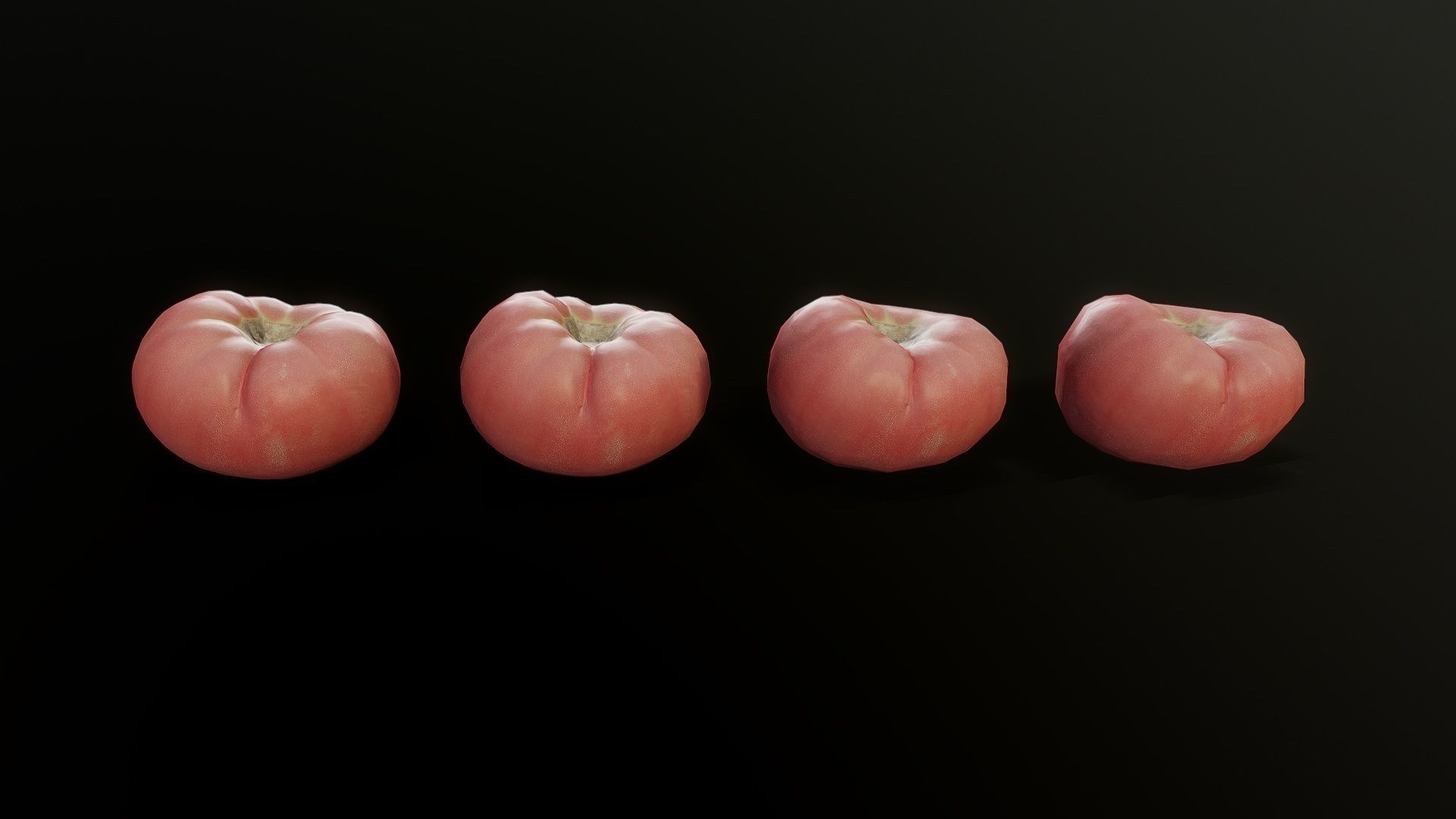 3D model 3D Scan Tomato VR / AR / low-poly | CGTrader