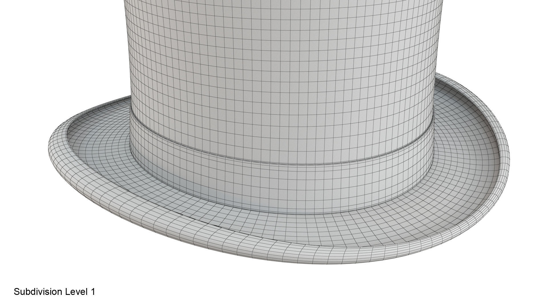 Top hat 3D model | CGTrader