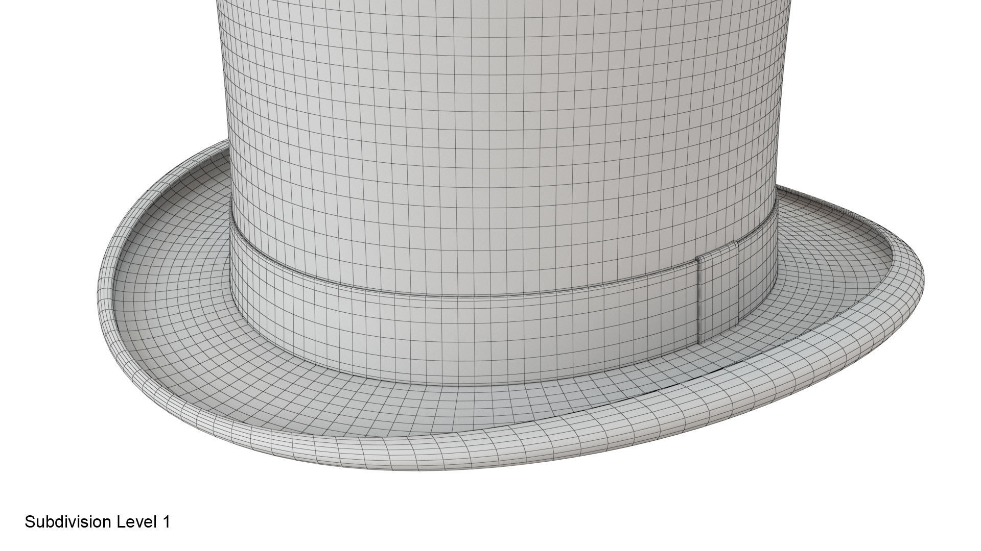 Top hat 3D model | CGTrader
