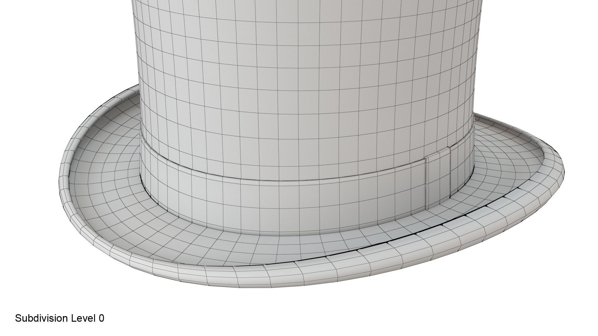 Top hat 3D model | CGTrader