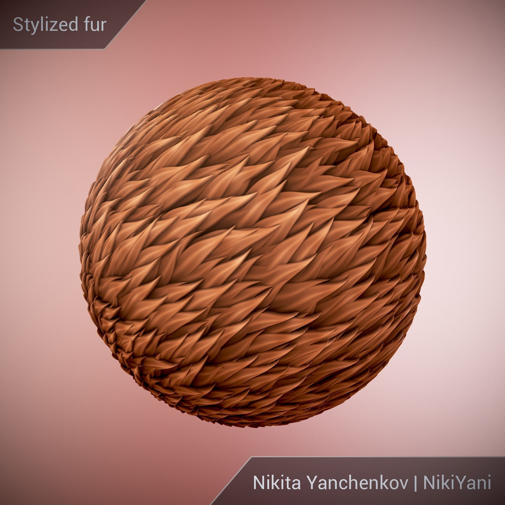 Stylized fur Texture | CGTrader