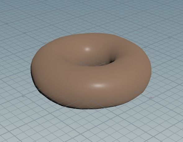 Low Poly Donut 3D model | CGTrader