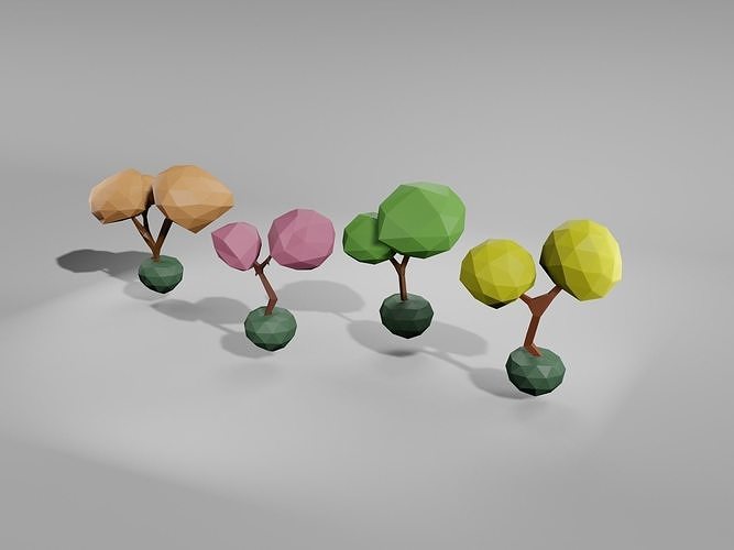 3D model Game Tree VR / AR / low-poly | CGTrader