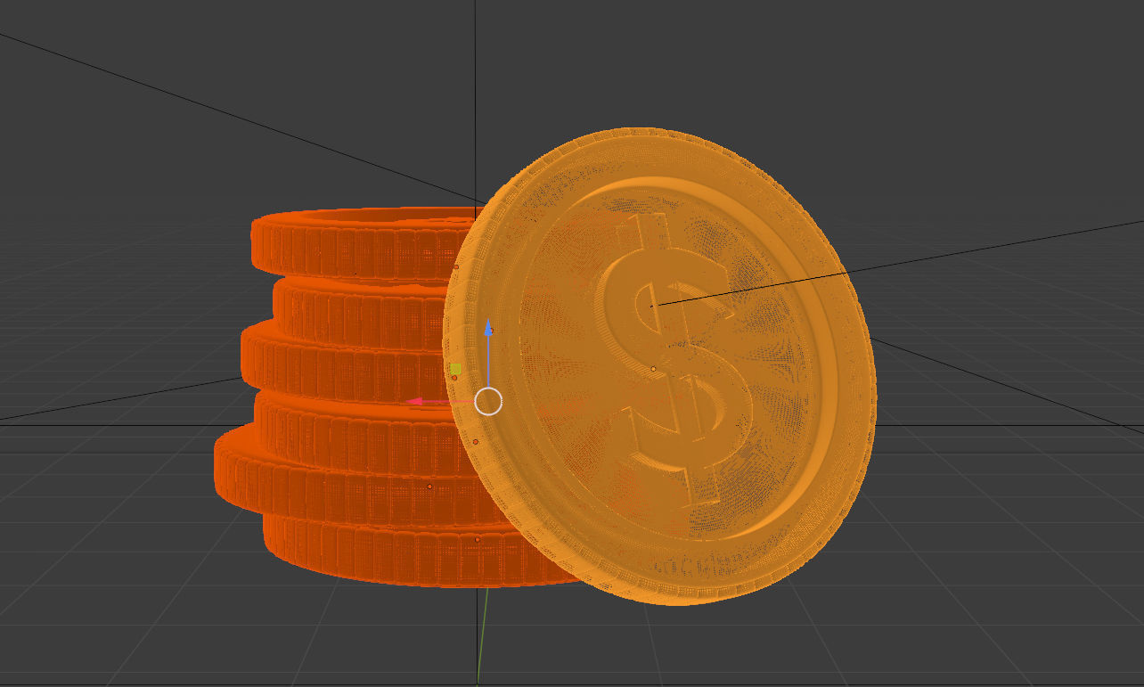 Gold Coin 3D model 3D model | CGTrader