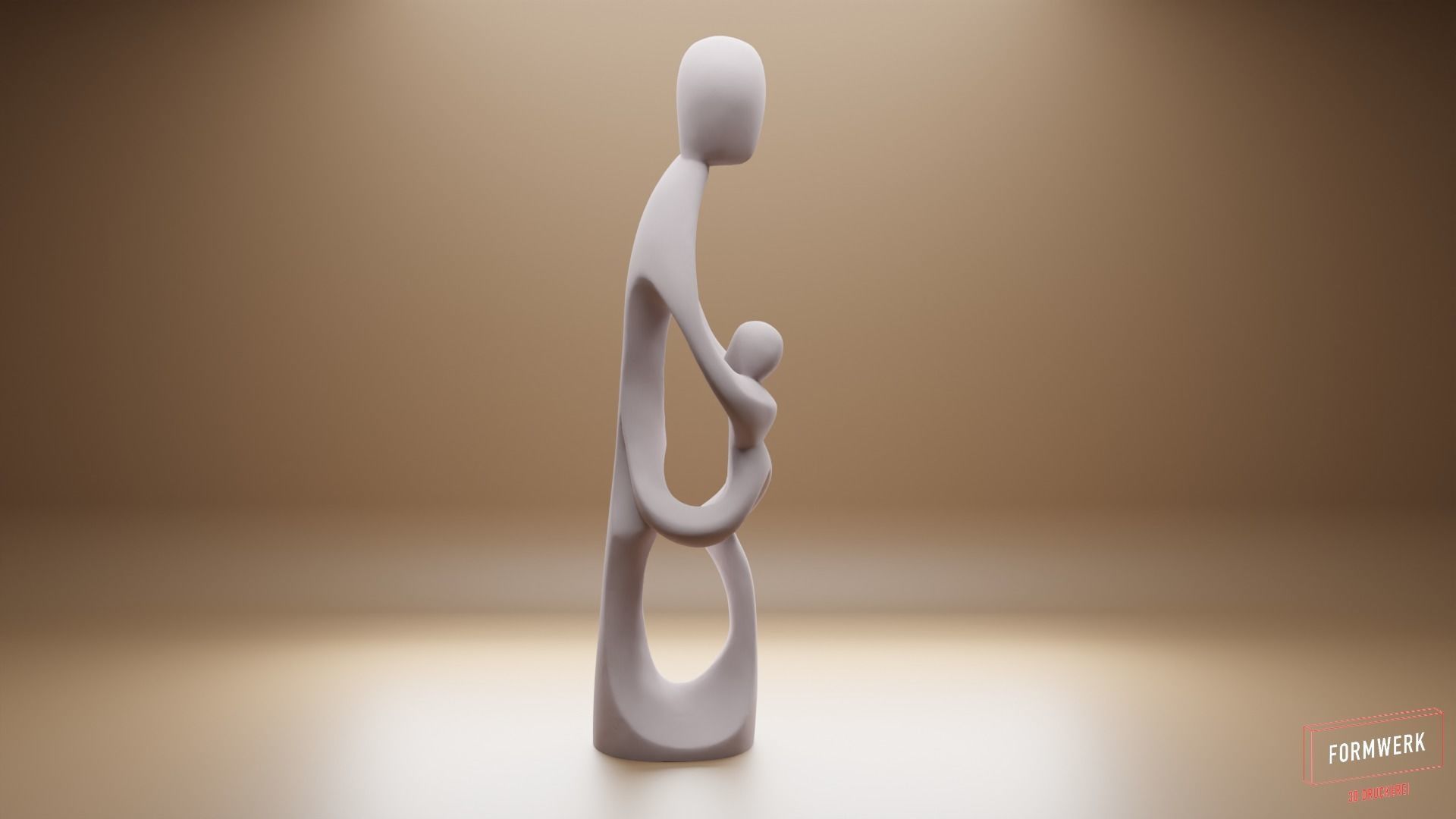 abstract figure art work 3D model 3D printable | CGTrader