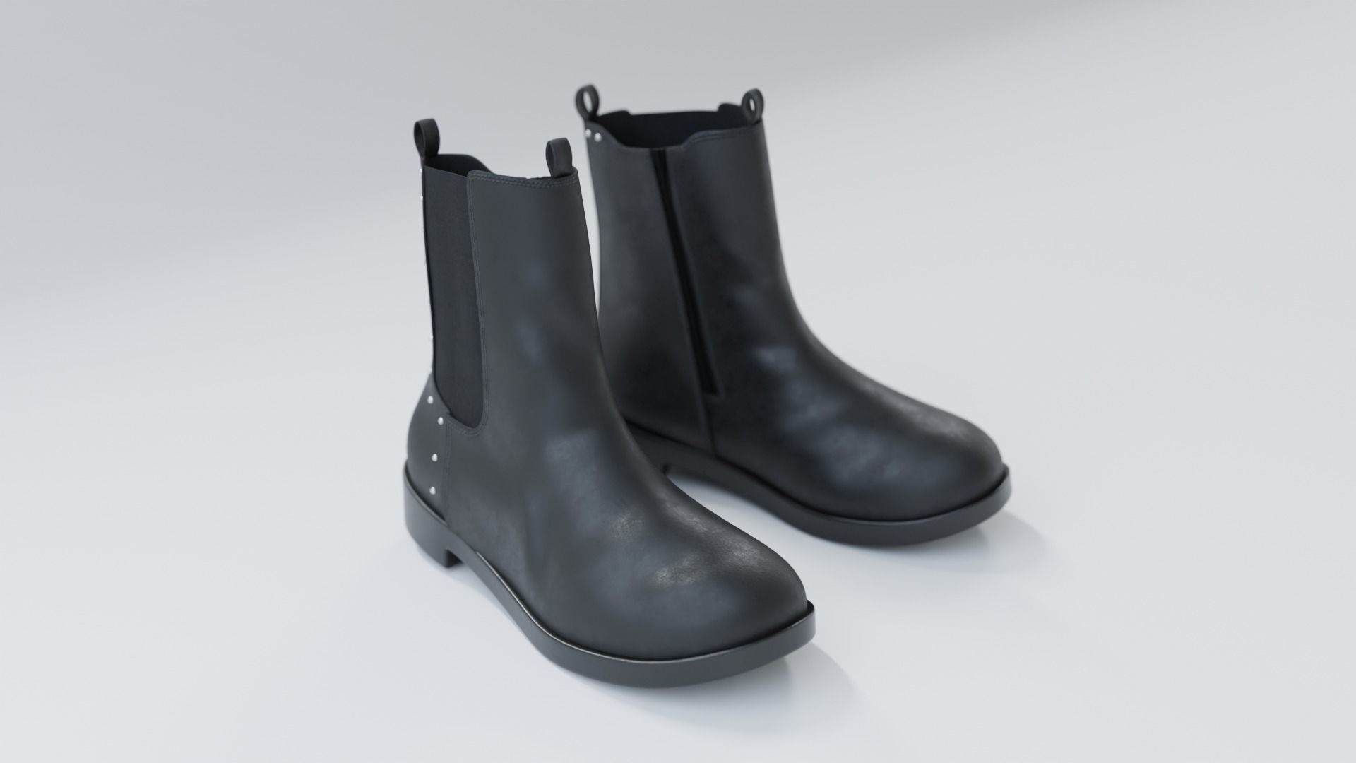 Zara Boot free 3D model | CGTrader