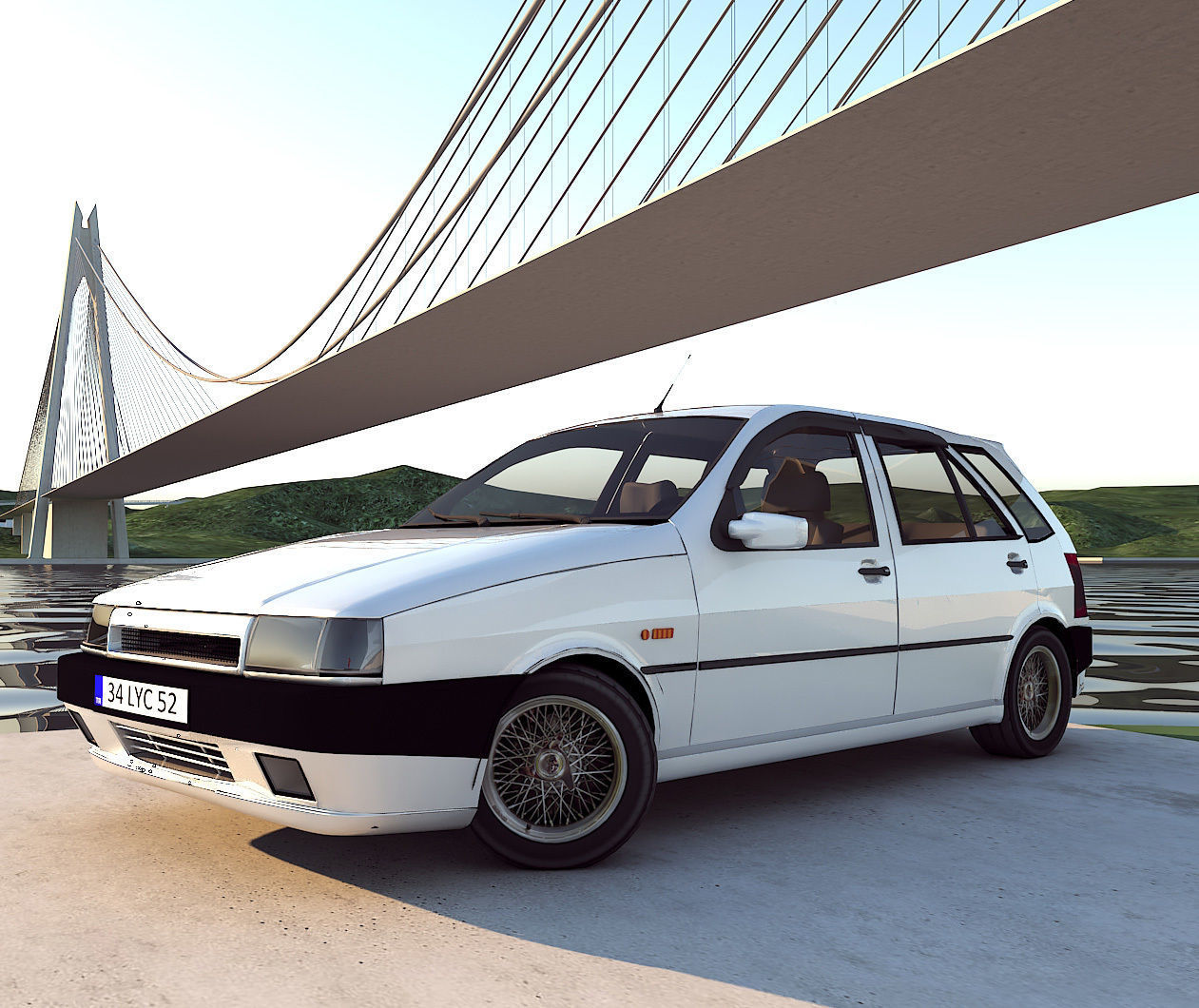 3D model 1989-2001 Tipo Detailed Full Model VR / AR / low-poly | CGTrader