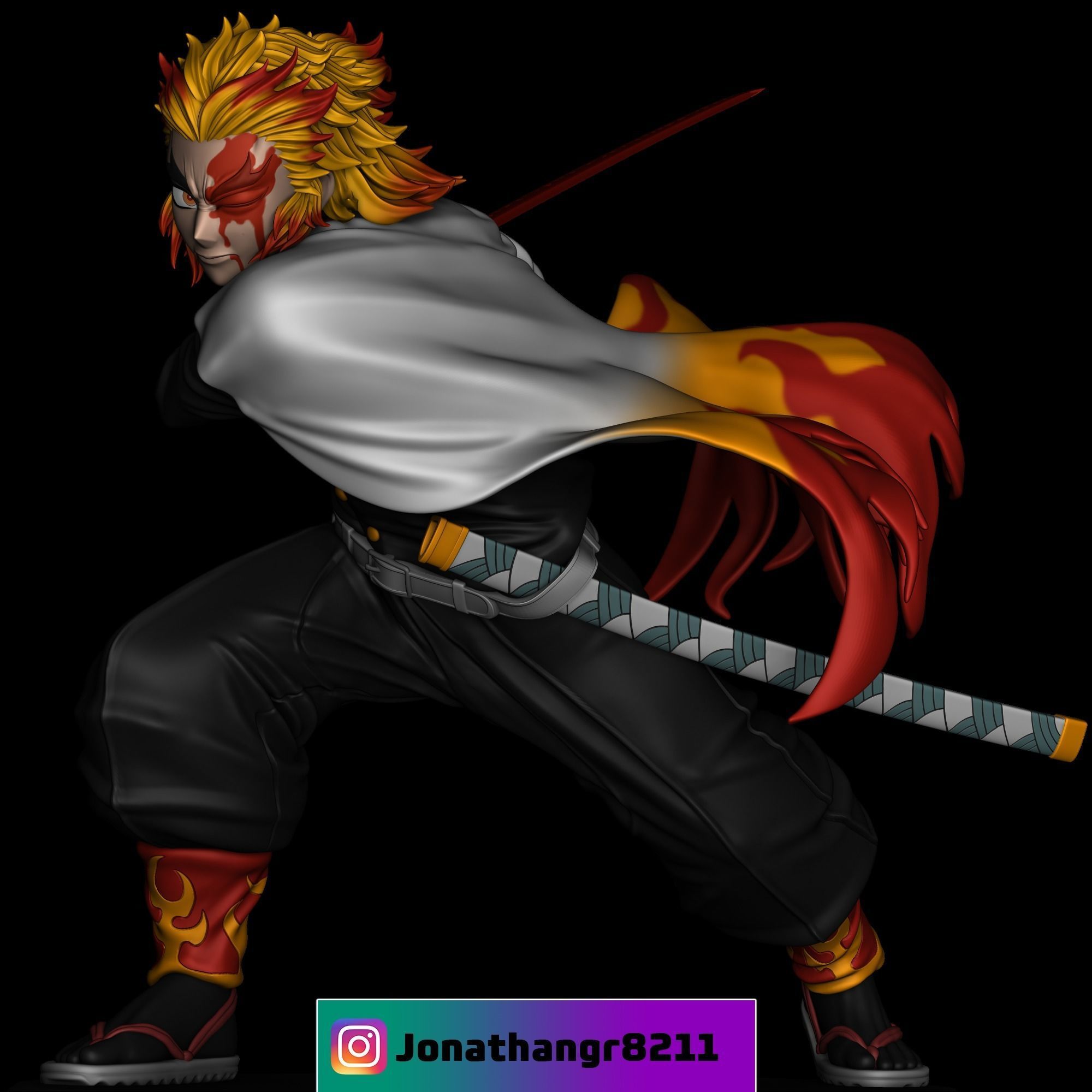 Rengoku V1 and V2 models 3D Model Collection | CGTrader
