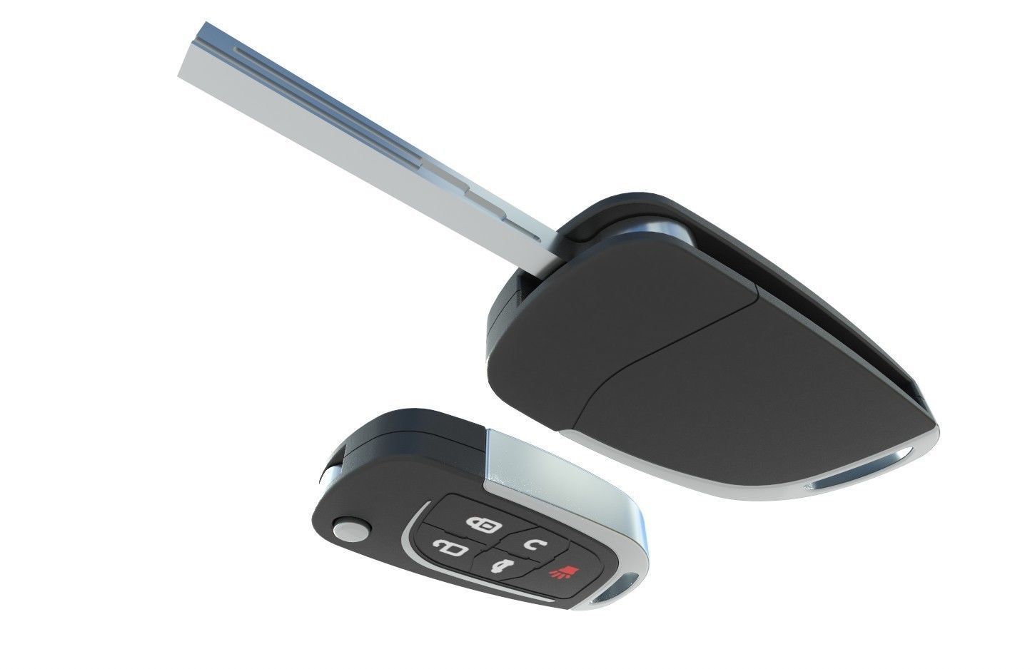 3D model Car key Model 4 VR / AR / low-poly | CGTrader