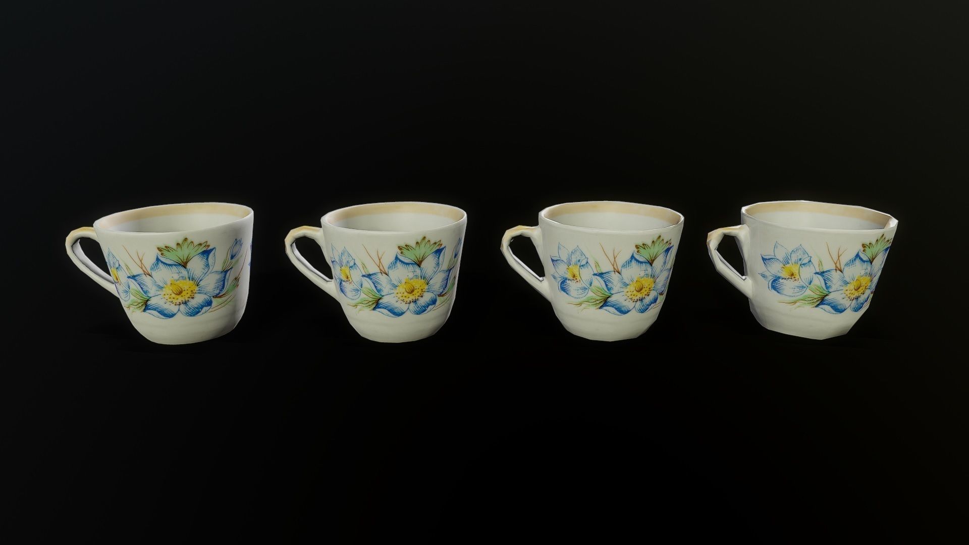 3D model 3D Scan Cup 01 VR / AR / low-poly | CGTrader