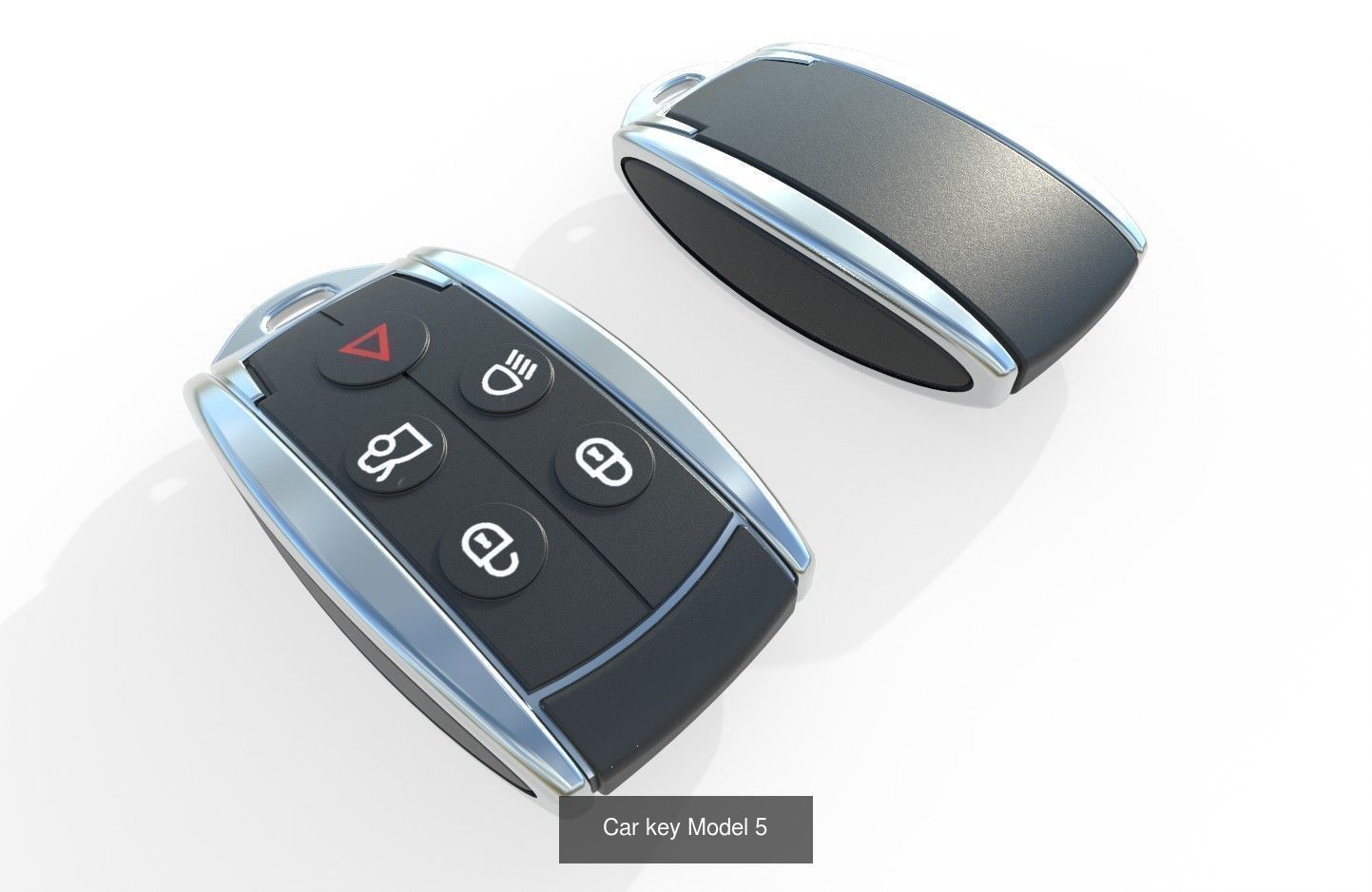 Car Key Collection 1 - 6 Keys | CGTrader