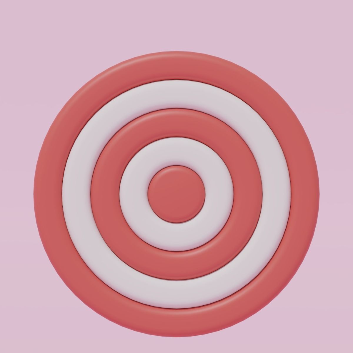 Cartoon Generic Target 3D model | CGTrader