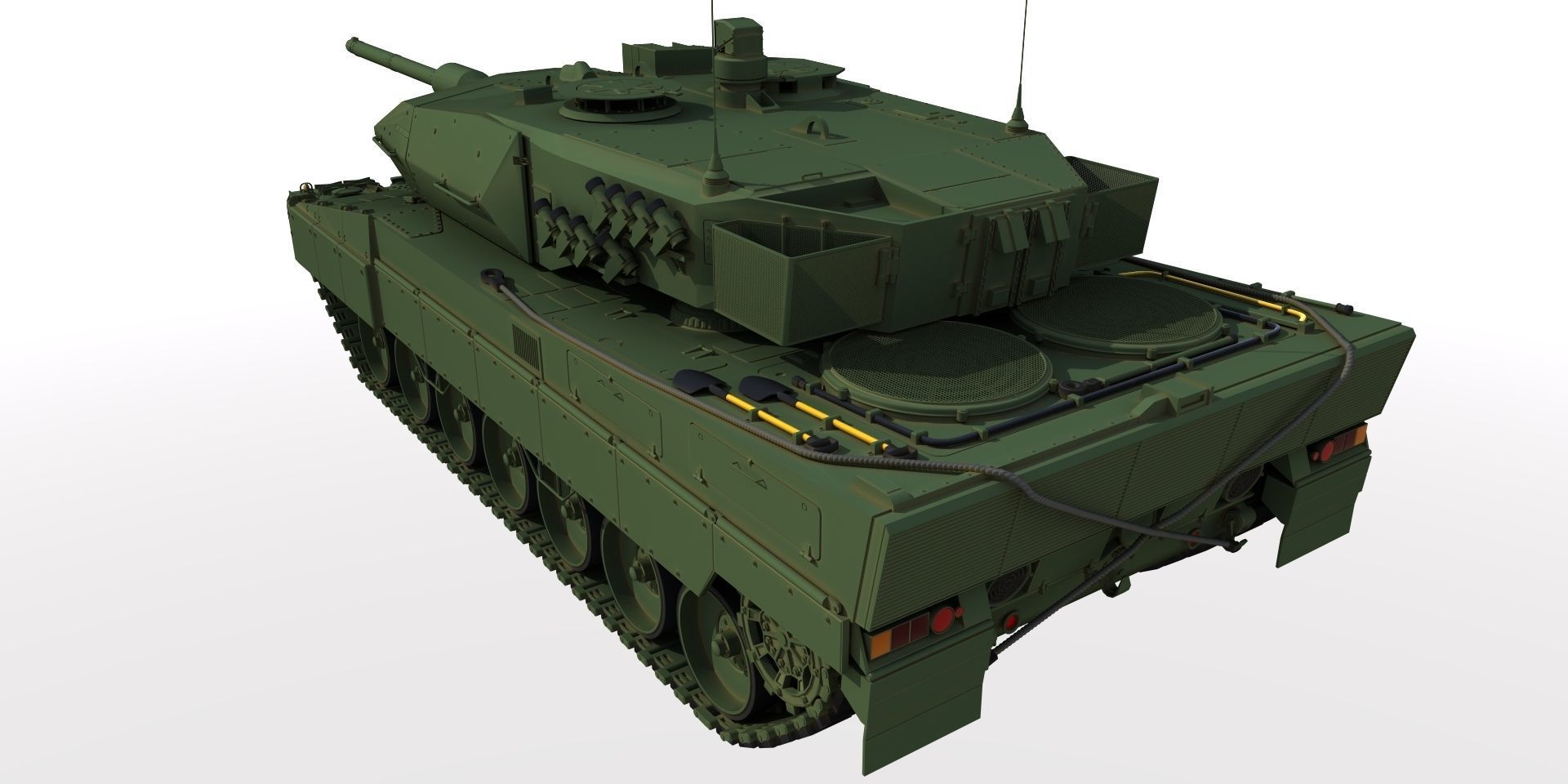 Leopard 2 Tank free 3D model | CGTrader