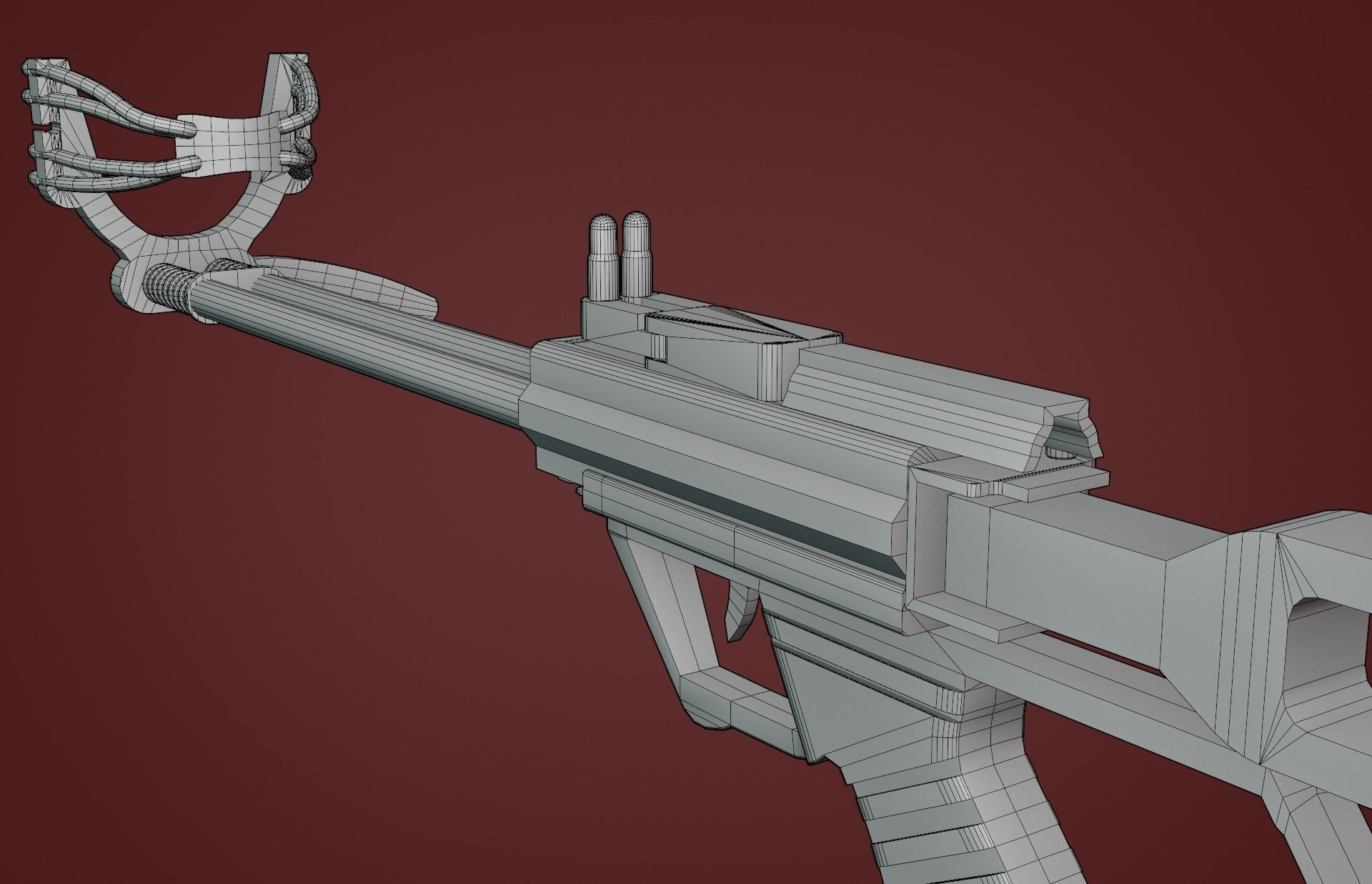 Slingshot free VR / AR / low-poly 3D model | CGTrader