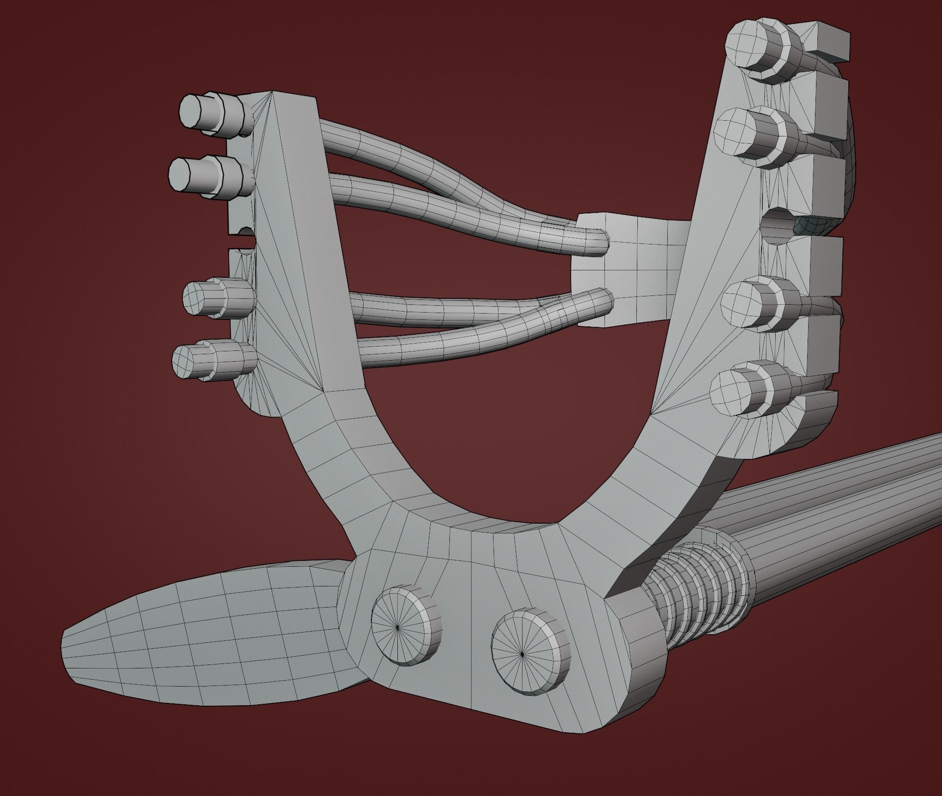 Slingshot free VR / AR / low-poly 3D model | CGTrader
